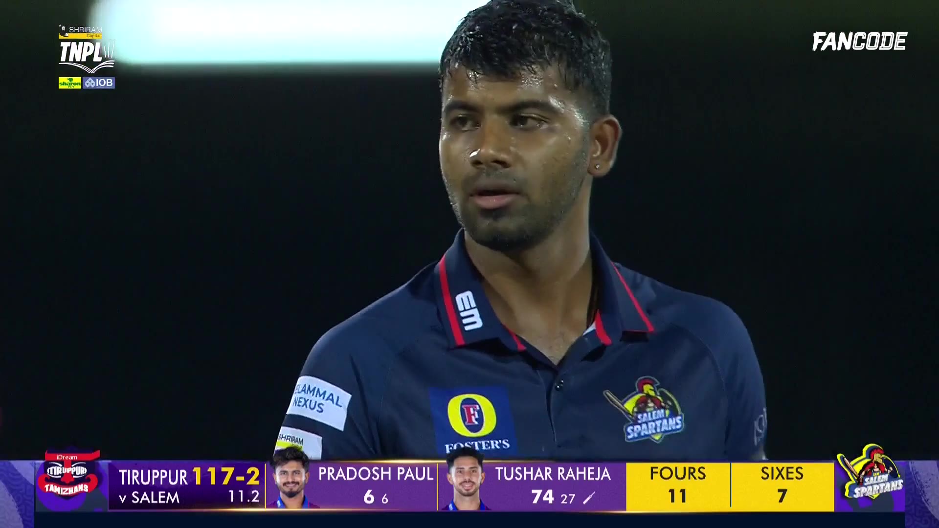 Wicket! Tushar Raheja Goes For The Big Shot, But Nidhish Rajagopal ...