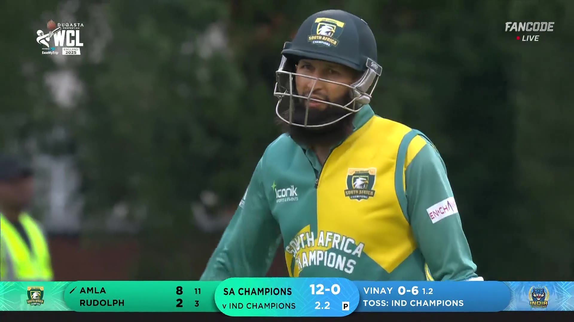 Four! Hashim Amla Hits A First Boundary Of The Match