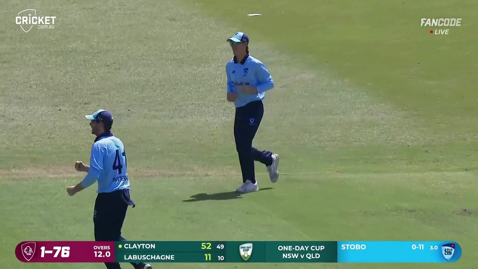 Wicket! Lachlan Shaw Shows Safe Hands To Dismiss Jack Clayton