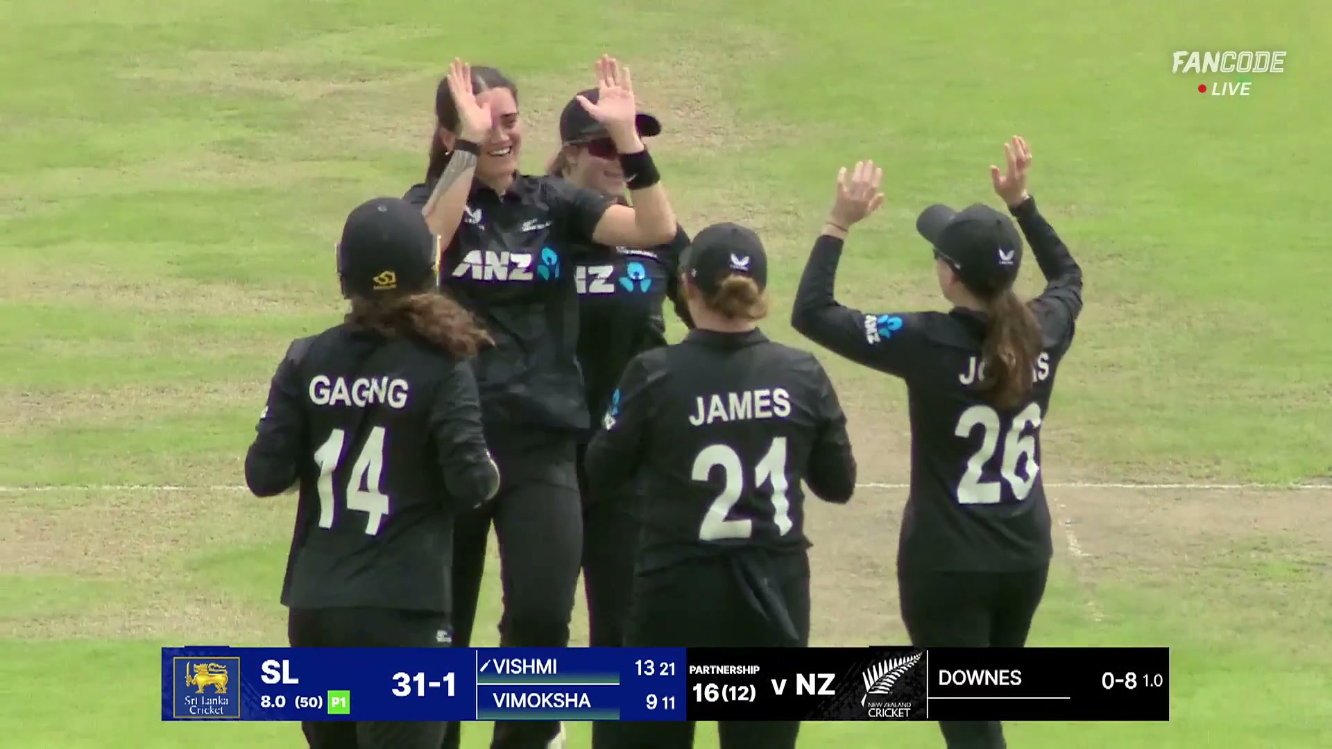 Wicket! Bella James Takes A Sharp Catch To End Vishmi Gunarathne’s Stay ...