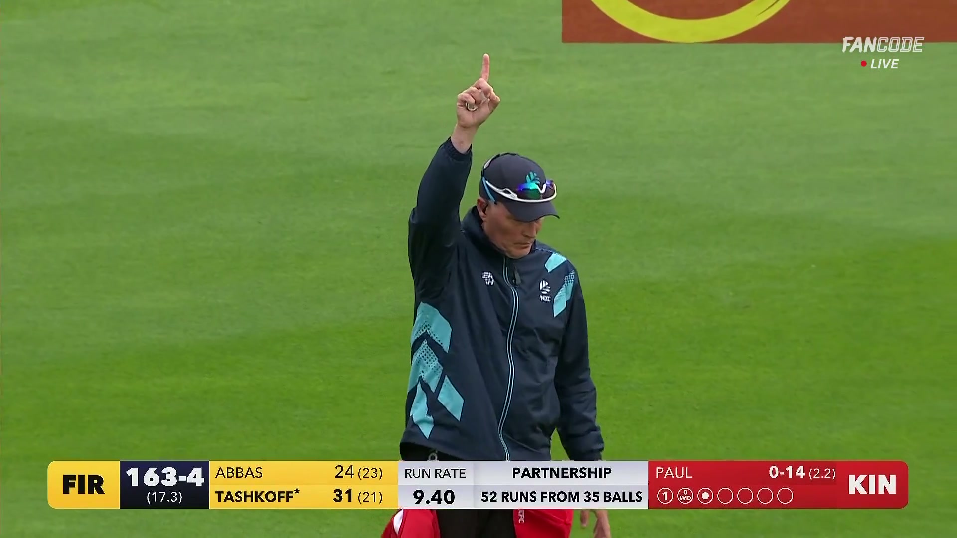 Wicket! Cole McConchie Hits The Bullseye, Jesse Tashkoff Is Gone