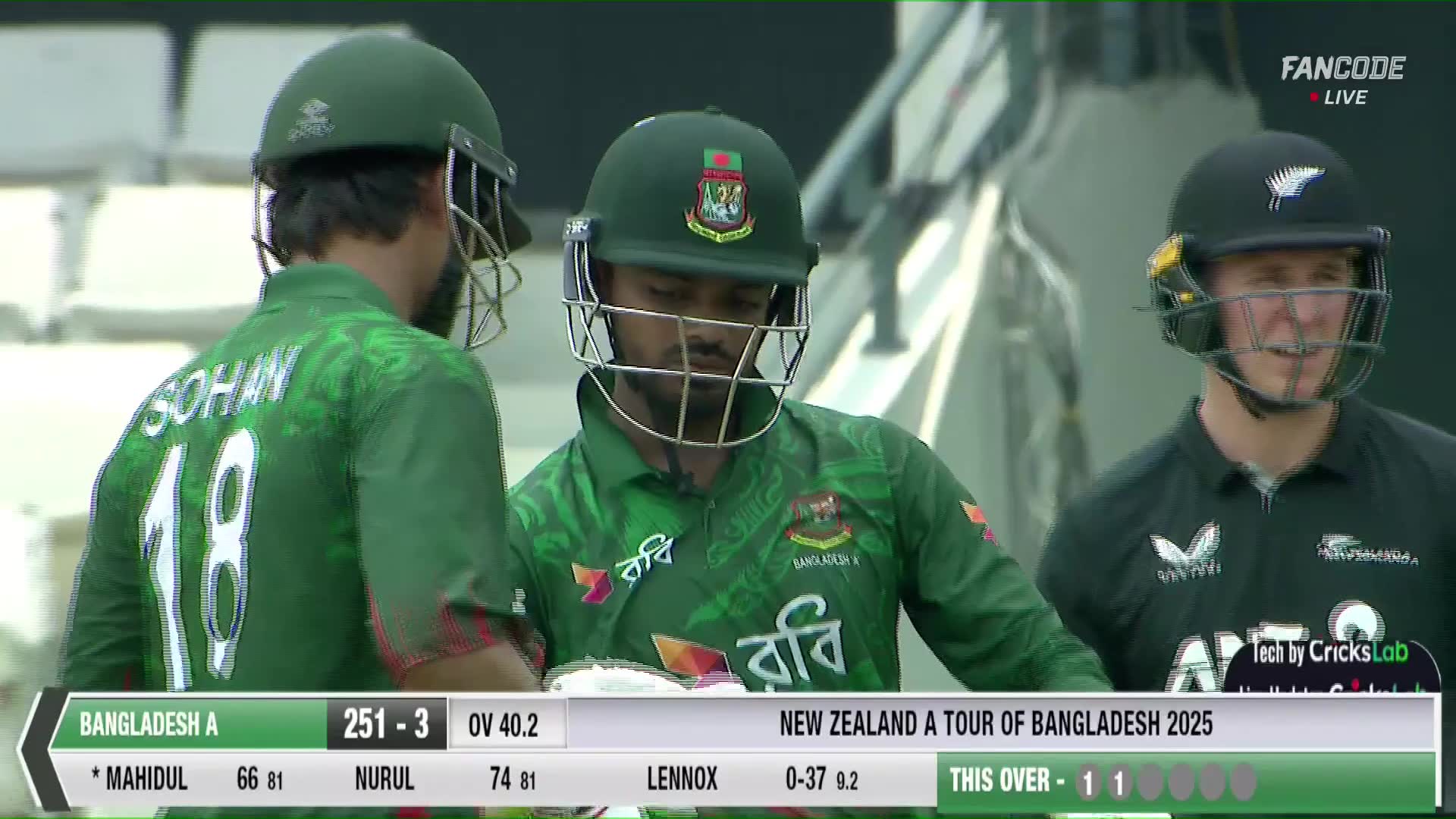 Six! Ankon Goes Over Mid Wicket For Another Maximum