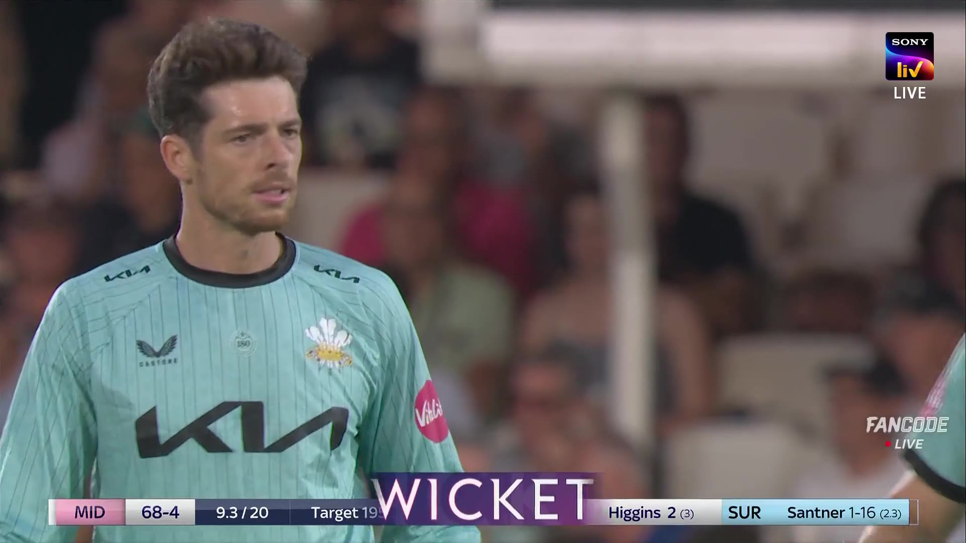 Wicket! Mitchell Cleans Up Stephen With A Superb Delivery
