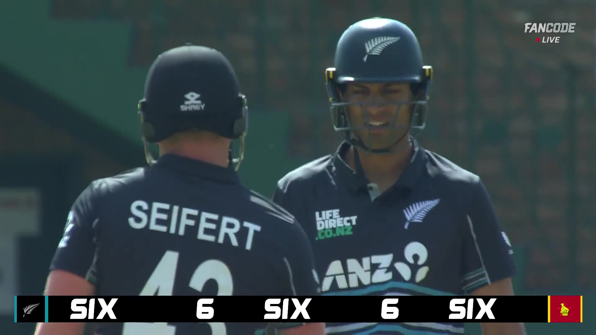 Six! Rachin Ravindra Hits It Hard Towards Deep Square Leg For A Maximum