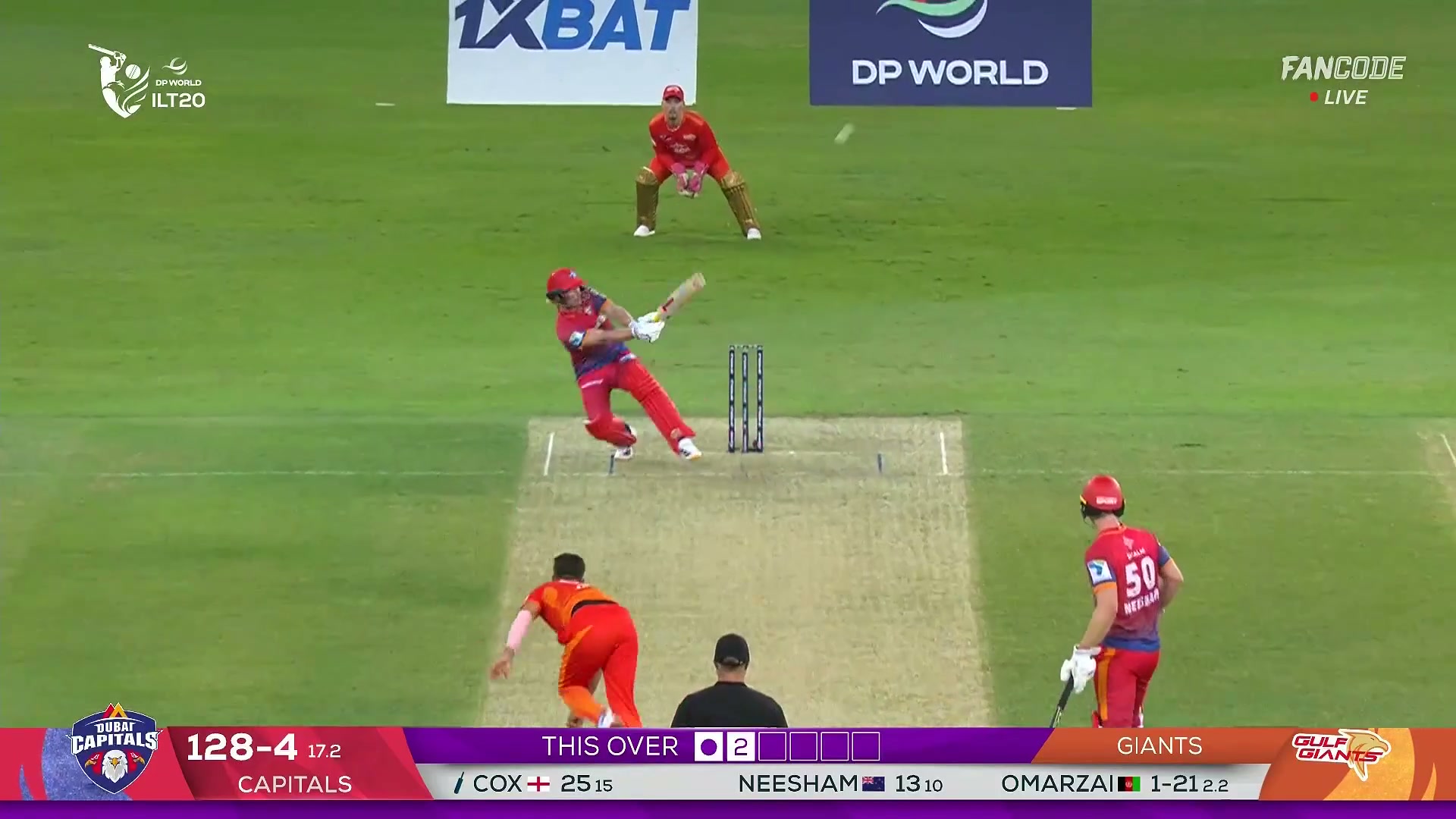 Six! Audacious Stroke, Jordan Cox Sends It Miles Over Long Leg