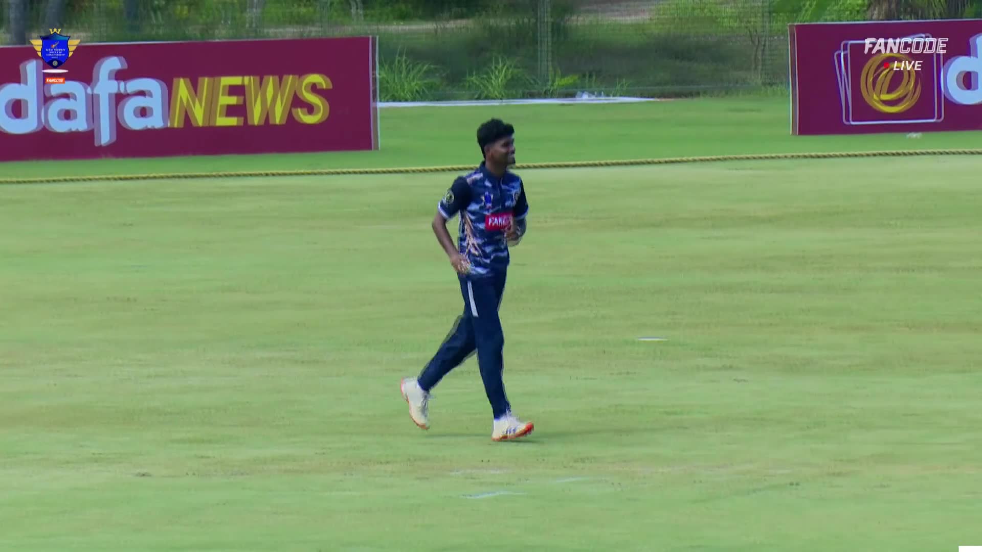 Wicket! Muhammed Nazeel Plays An Unfortunate Shot And Departs