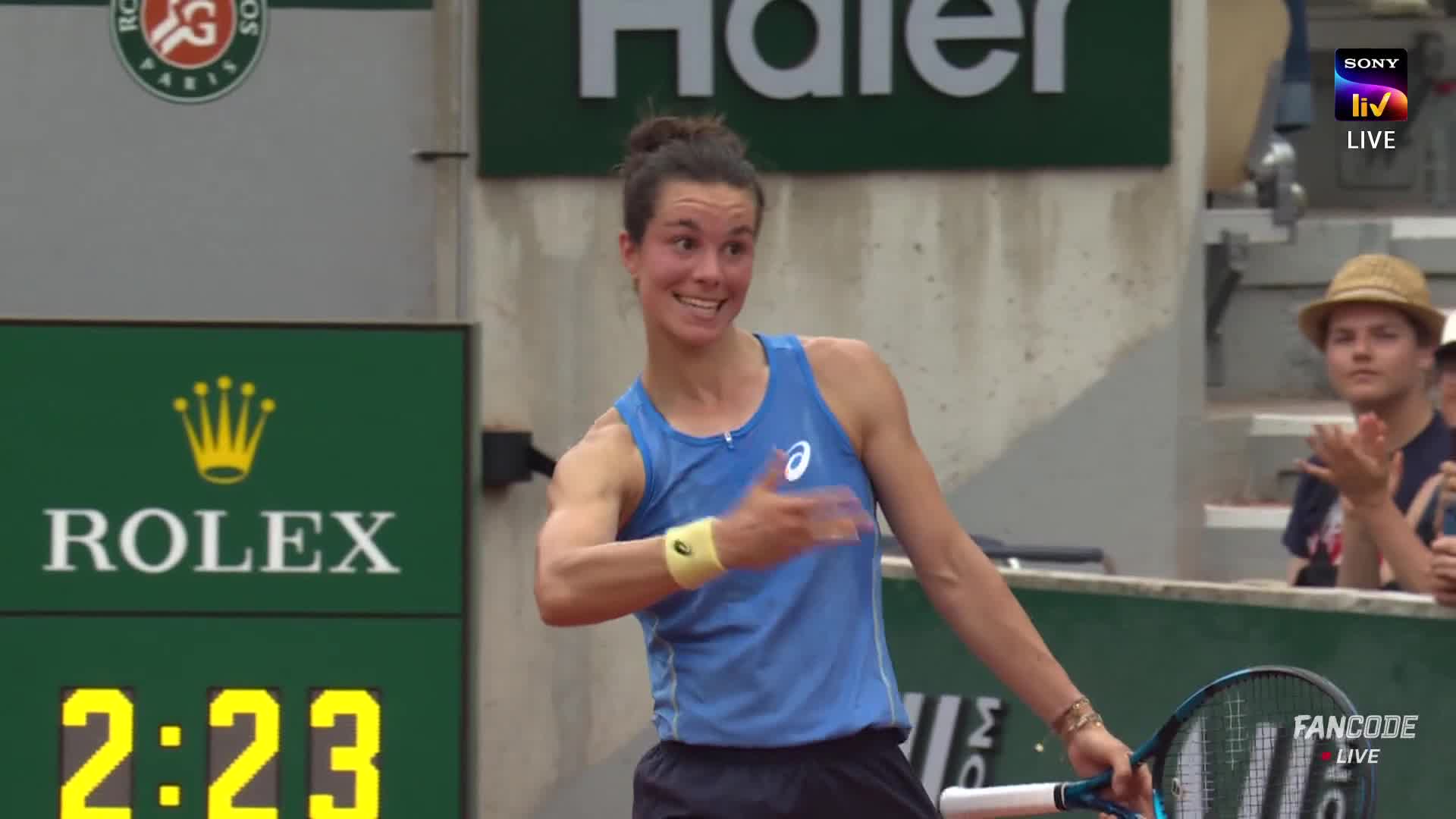 Match Point! Boisson Edges Out Jacquemot In Thriller