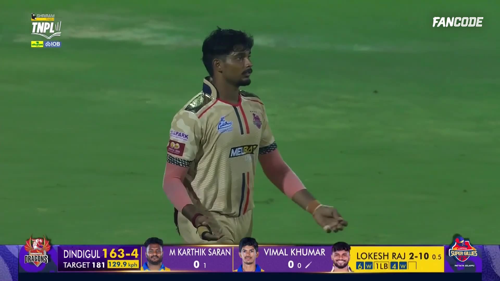 Wicket! TD Lokesh Raj Claims Three In The Over, Vimal Khumar Walks Back