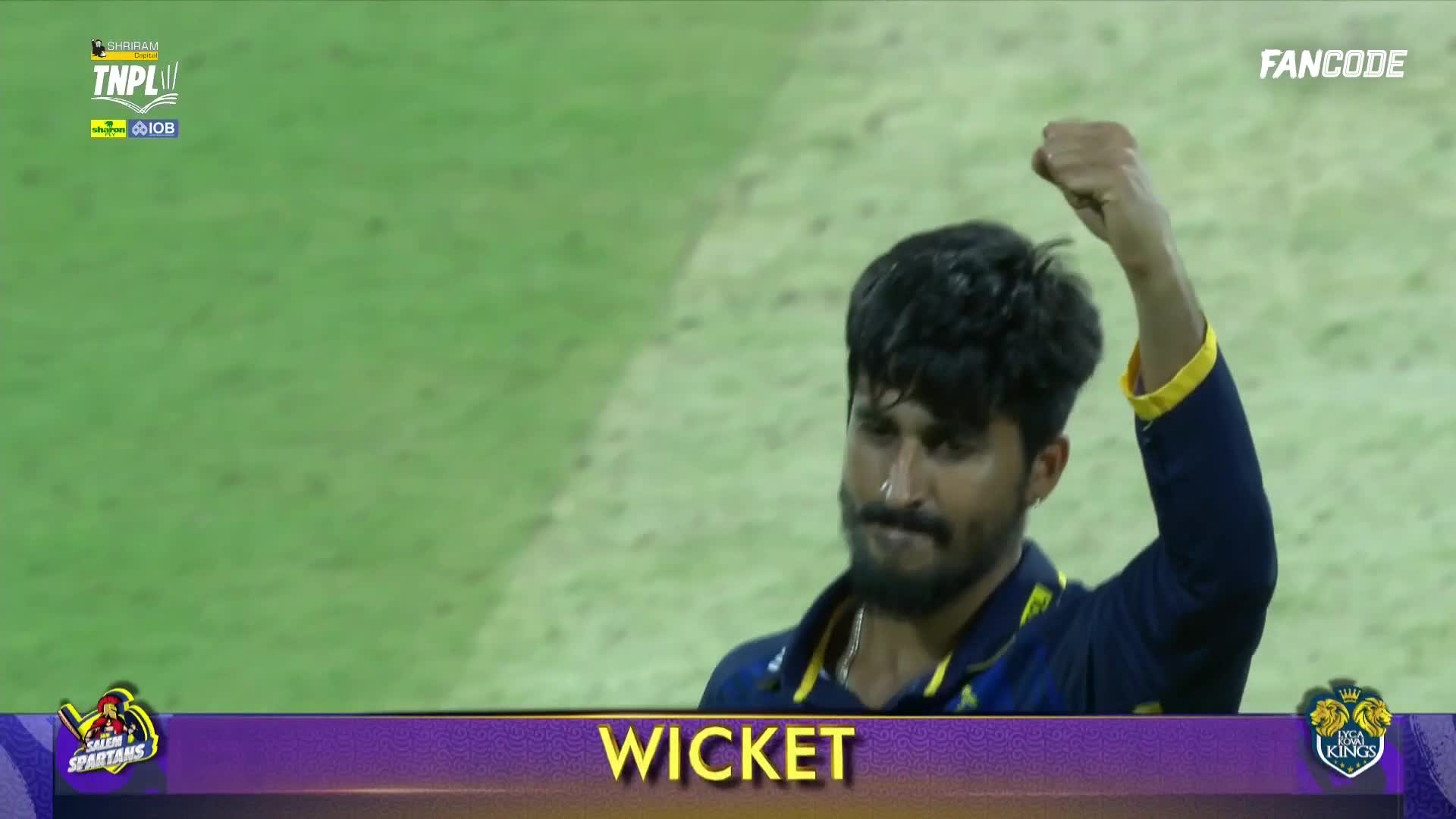 Wicket! P Vidyuth Completes His Fifer, S Harish Kumar Departs