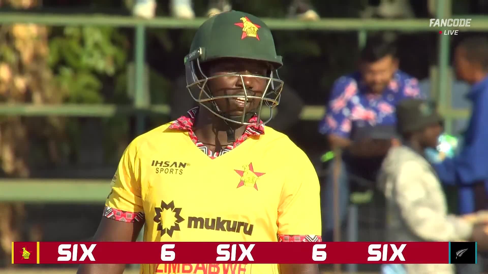 Six! Tony Munyonga Slaps It Over Cow Corner For A Biggie