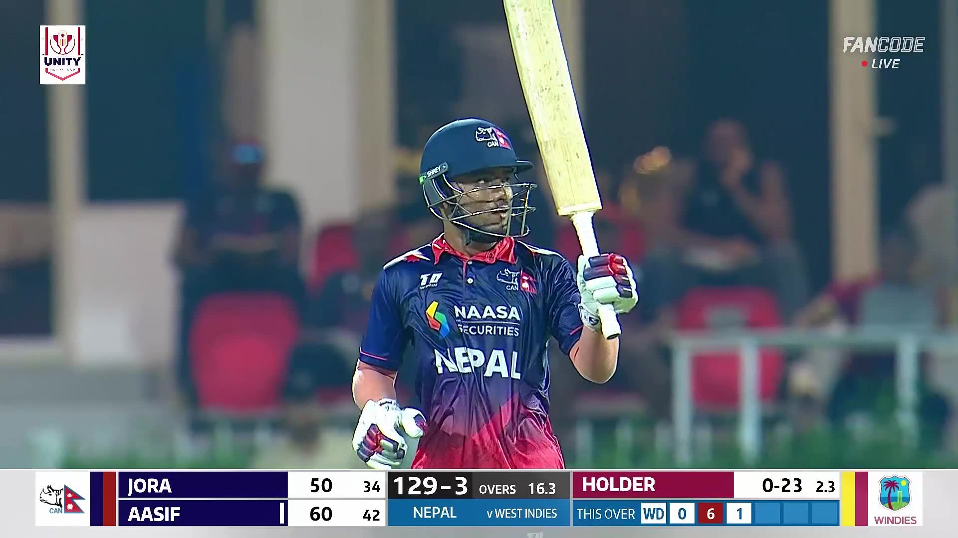 Fifty! Sundeep Jora Brings Up An Anchored Knock