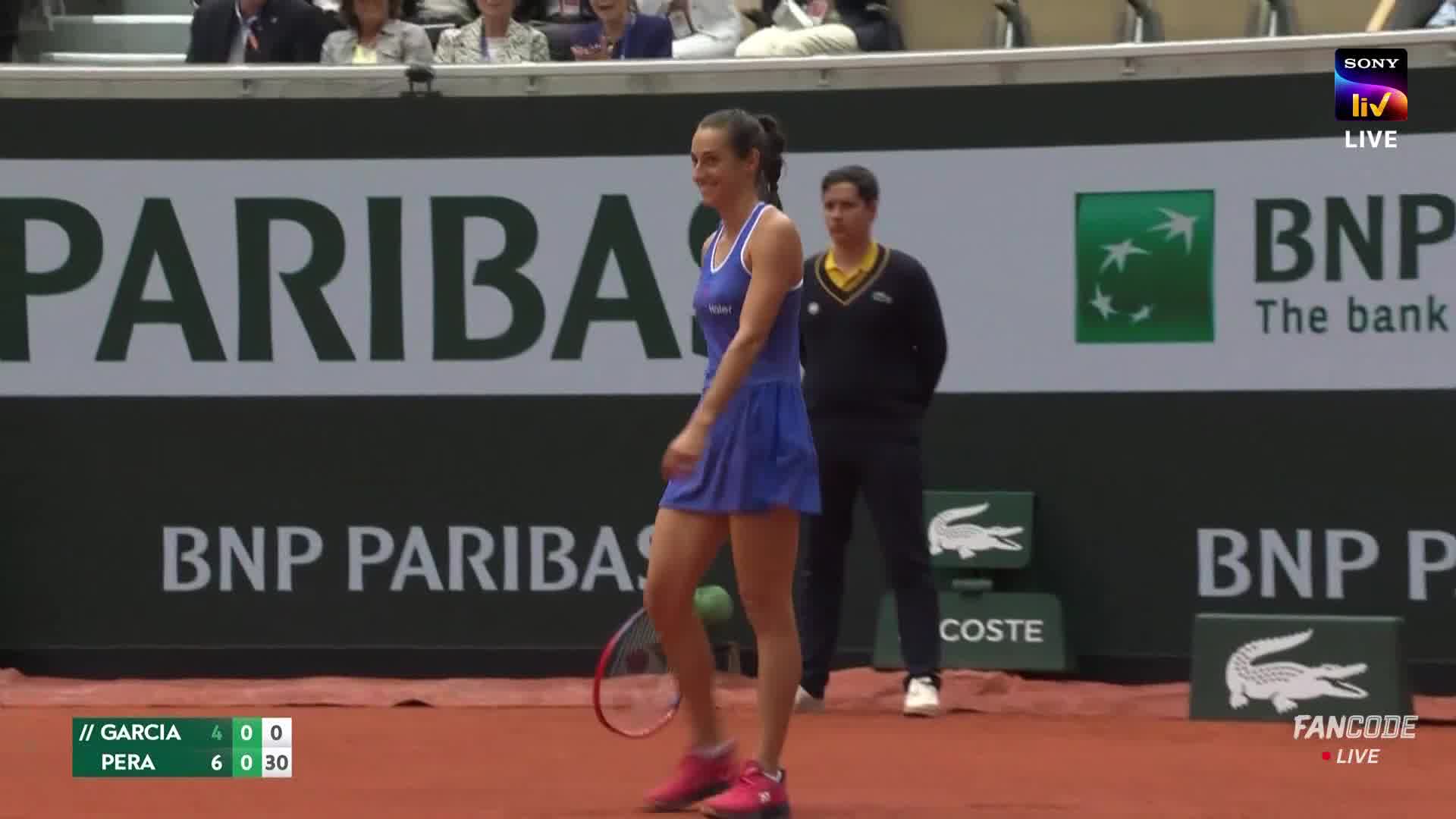 Winner! Garcia Comes Up With An Impressive Shot