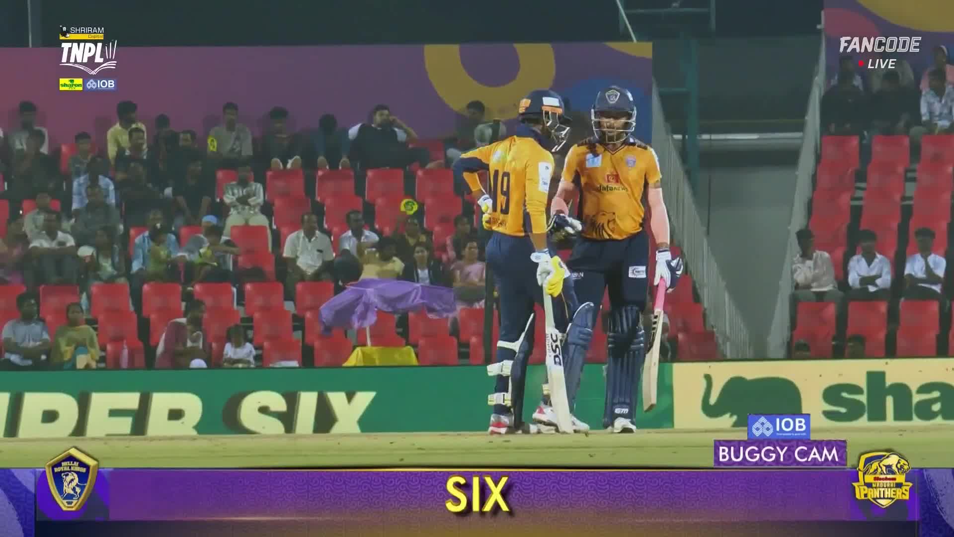 Six! Drilled Straight Down The Ground By Rithik Easwaran