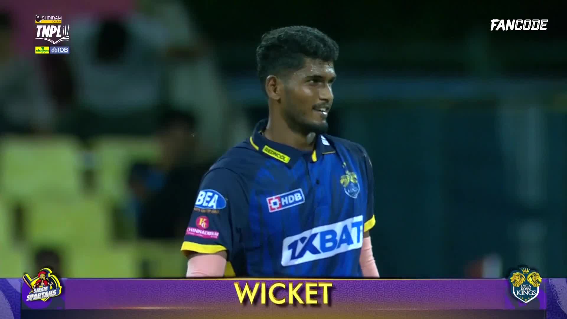 Wicket! Andre Siddarth With A Stunner, Eshwar M Walks Off