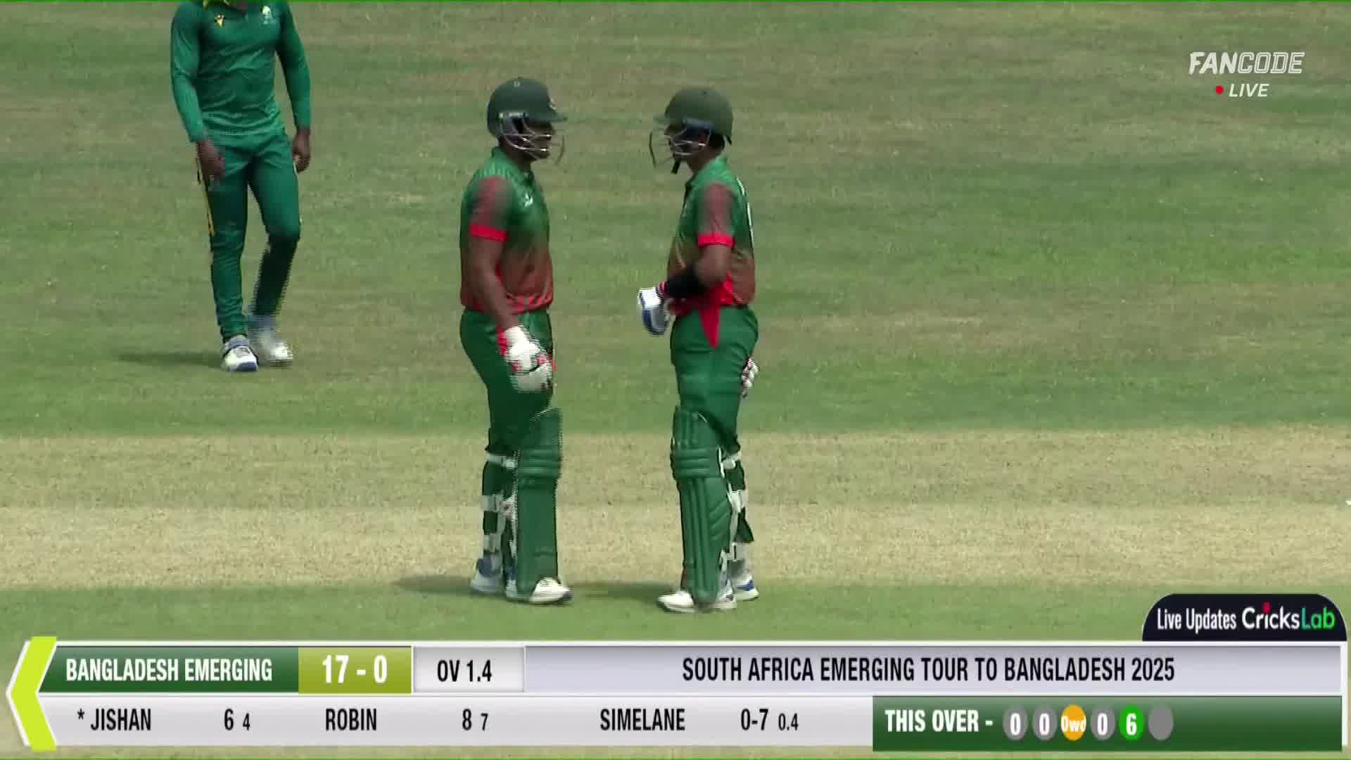 Six! Jishan Alam Slogs Sweeps It For A Biggie
