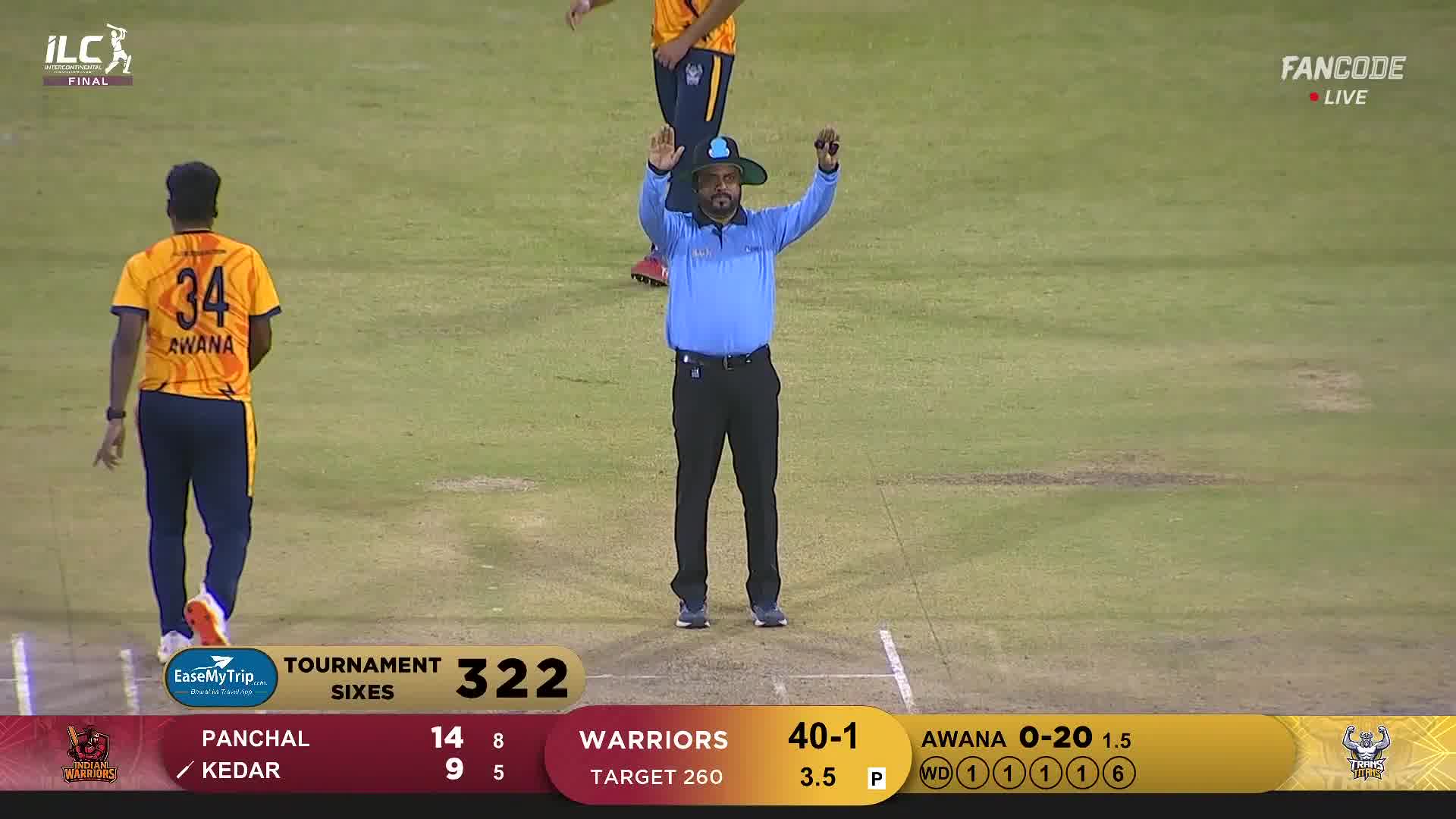 Six! Devdhar Plays A Graceful Shot Towards Mid Wicket For A Maximum