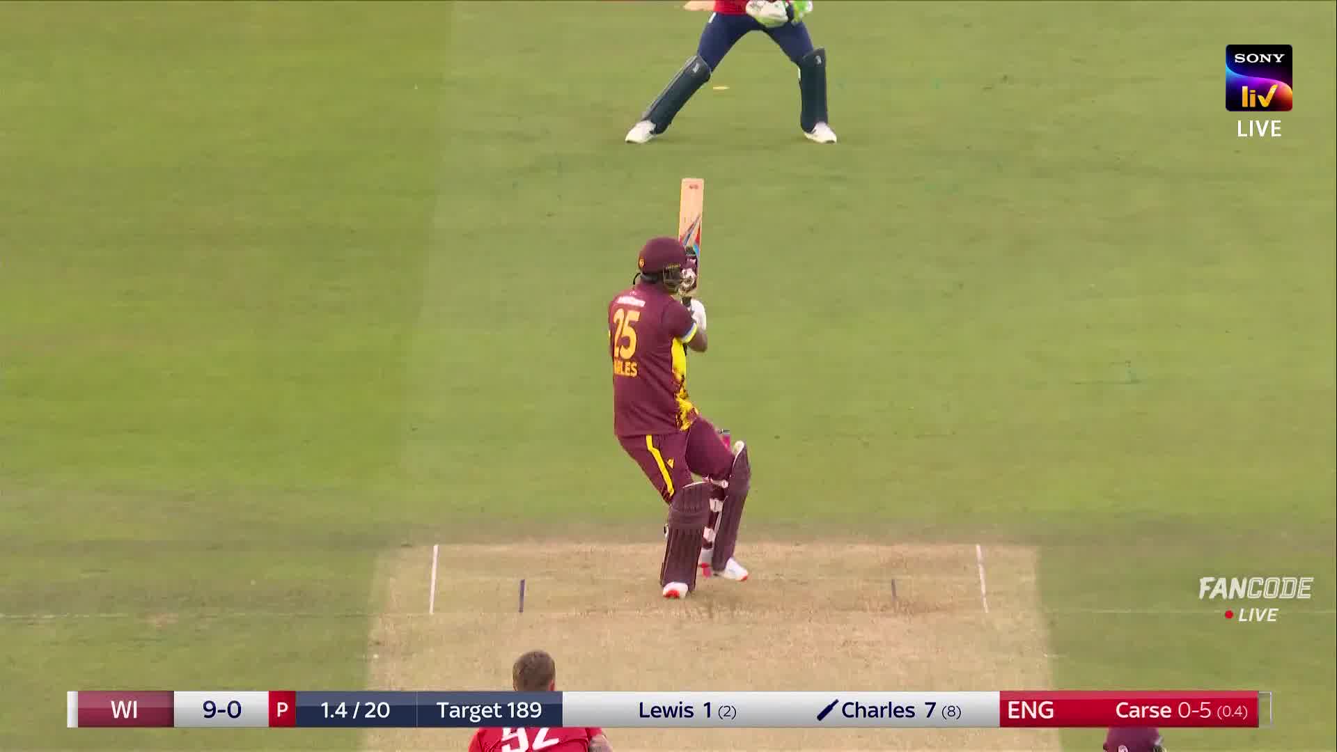 Six! Charles Hooks It For A Maximum