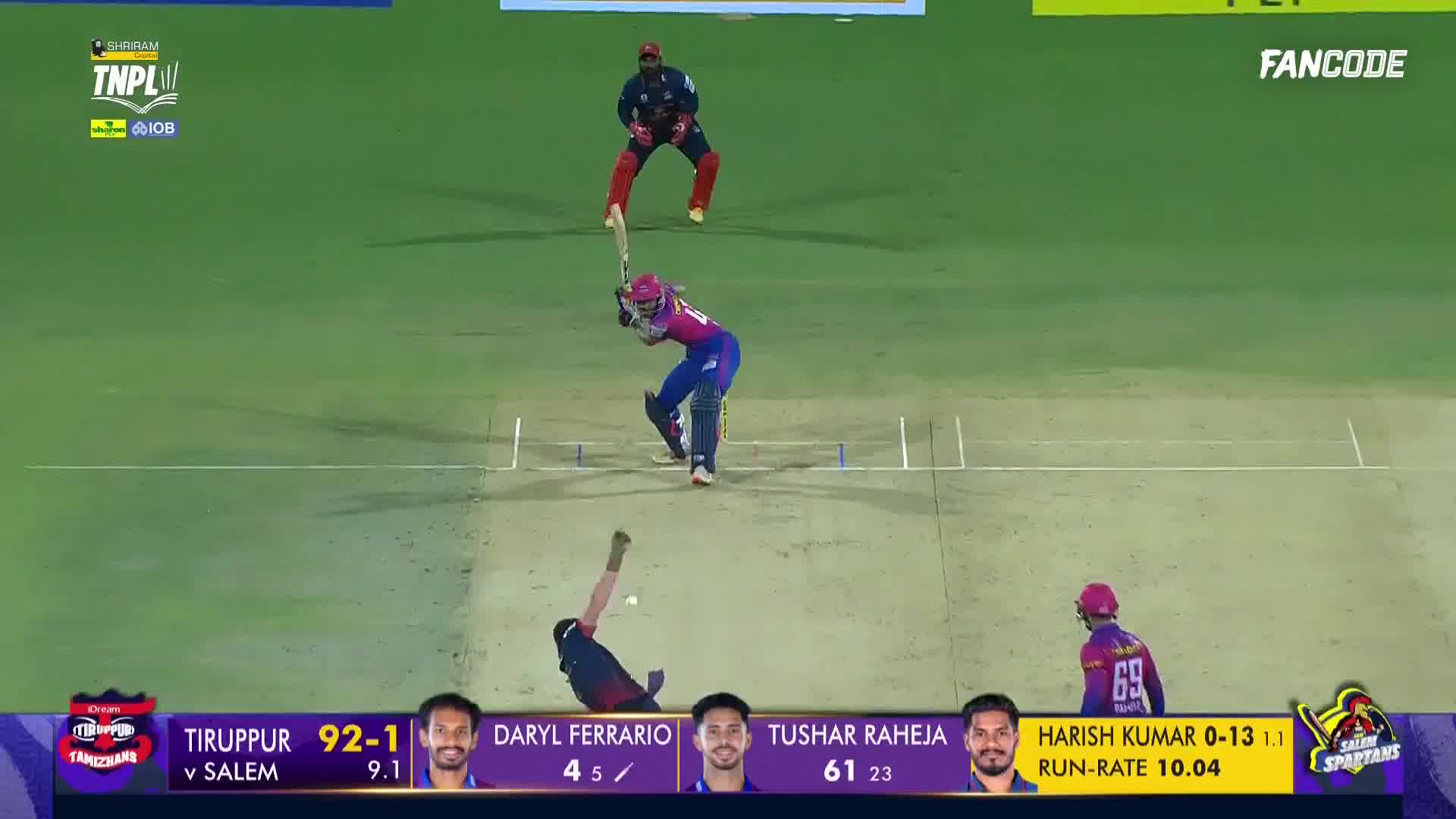 Six! Daryl Ferrario Unleashes A Mighty Slog Over Deep Mid-Wicket