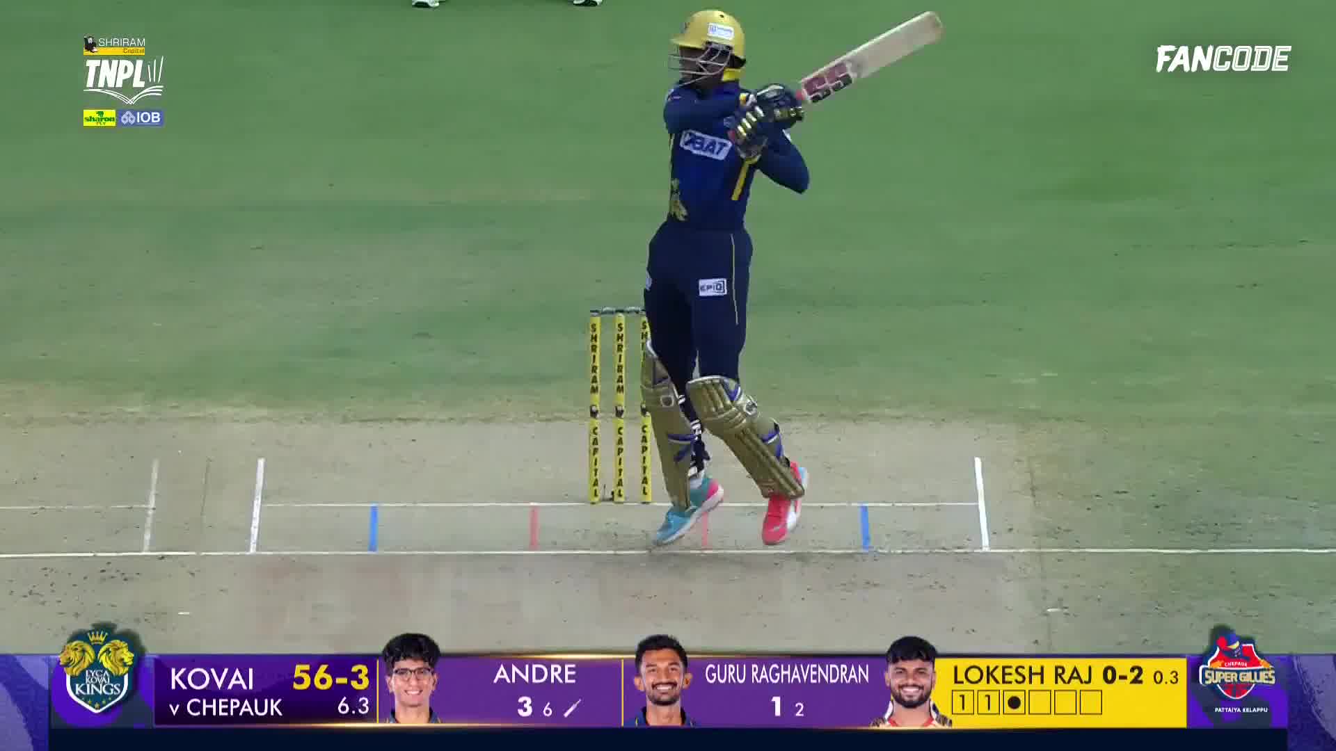 Six! Andre Siddarth Hits It Over Covers For A Maximum