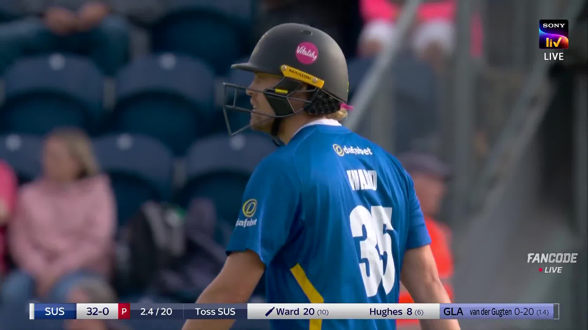 Six! Harrison Ward Powers It Over The Ropes