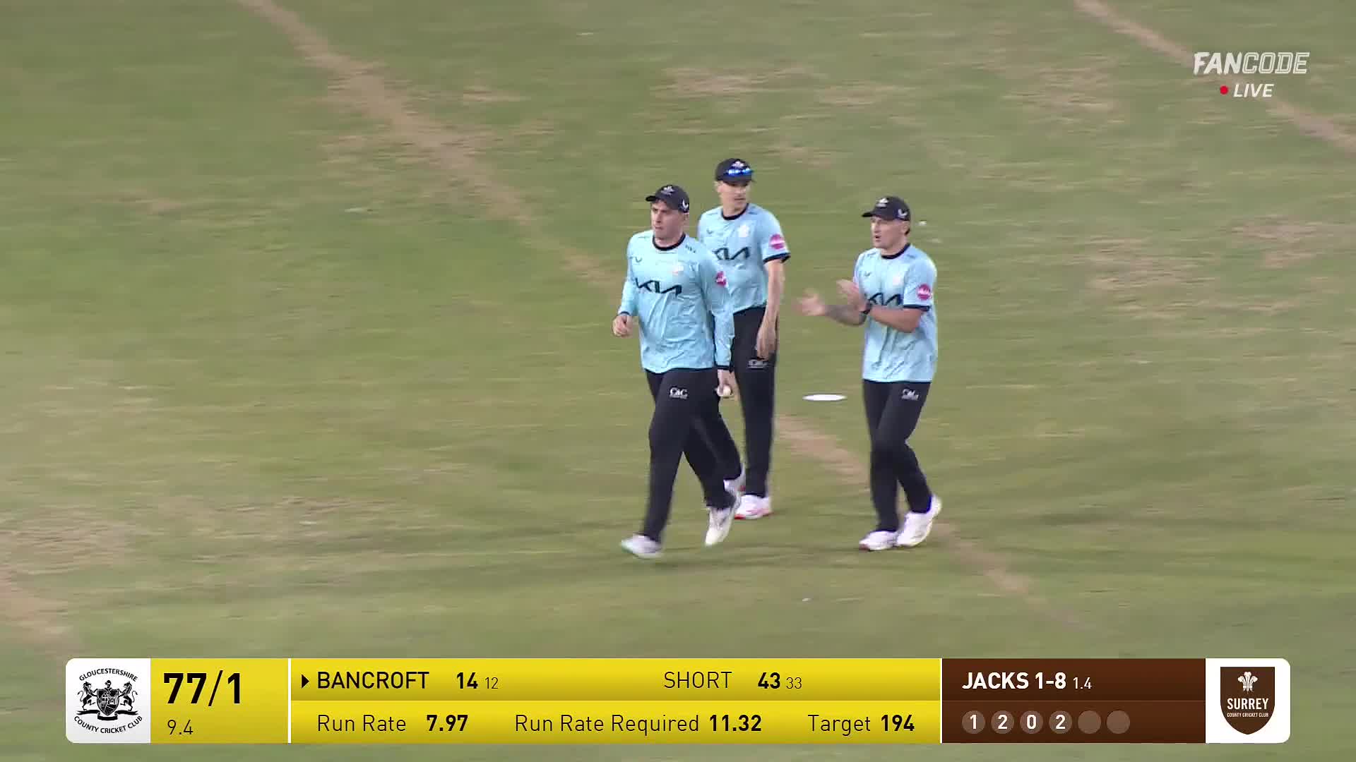 Wicket! Cameron Bancroft Hits It Straight Into The Hands Of Dan ...