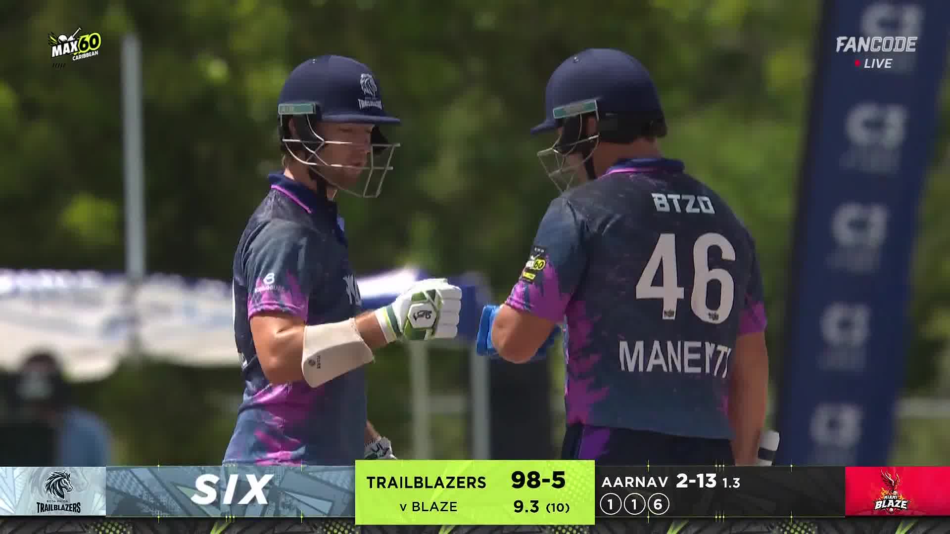 Six! Cameron Hemp Gets Under It And Clears Mid On Comfortably