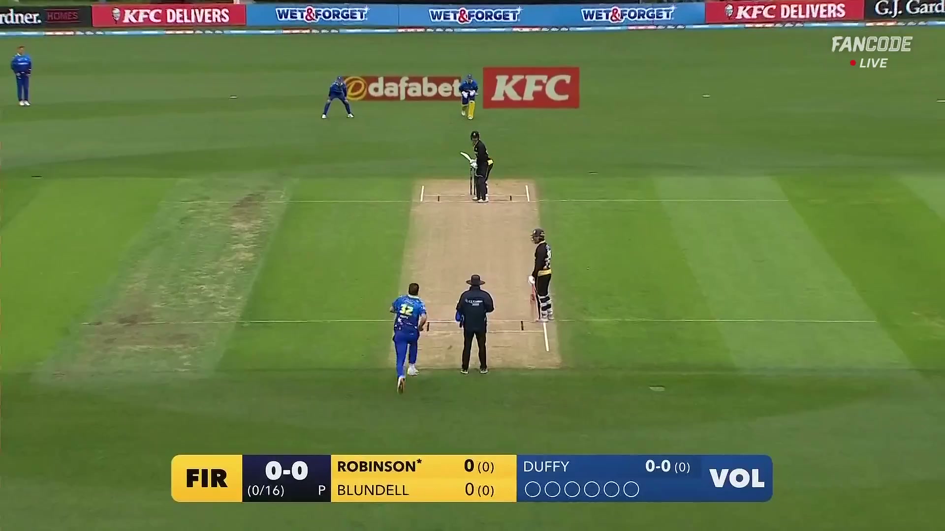 Four! Tim Robinson Cracks Stunning Cover Drive To Open Account With ...