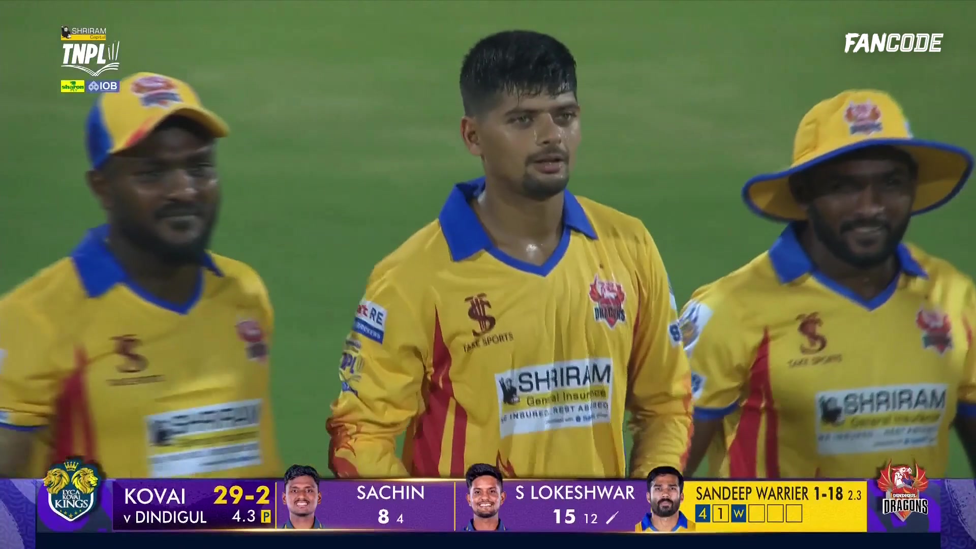 Wicket! Excellent Efforts By Bafna , Suresh Walks Back To The Pavilion