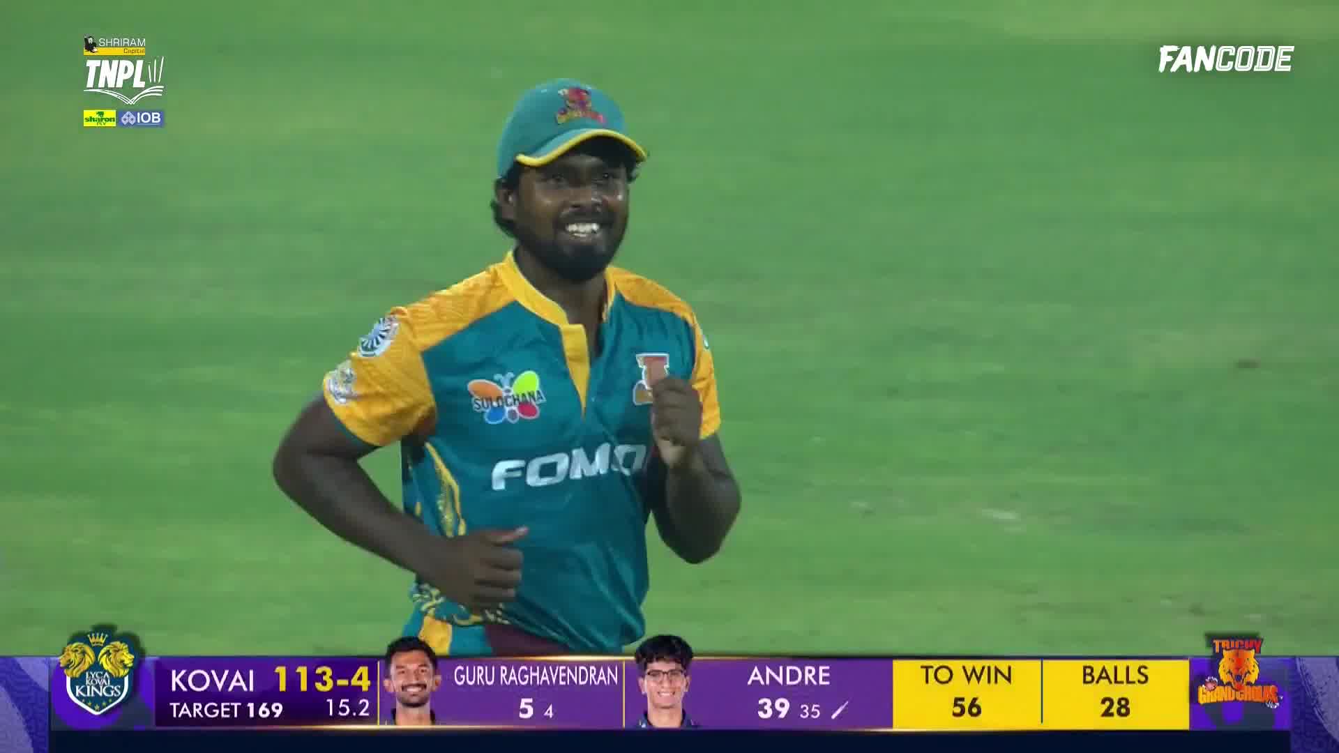 Wicket! Andre Siddarth Innings Comes To An End, Rajkumar Strike