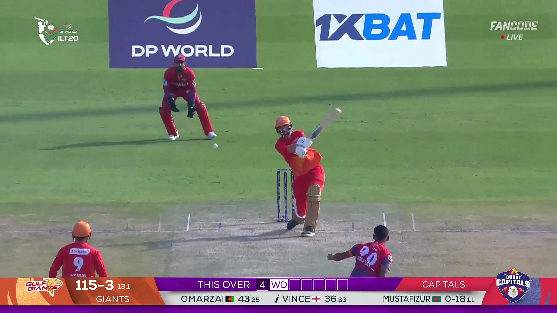 Wicket! Mustafizur Rahman Strikes With Leg Cutter As James Vince Edges ...