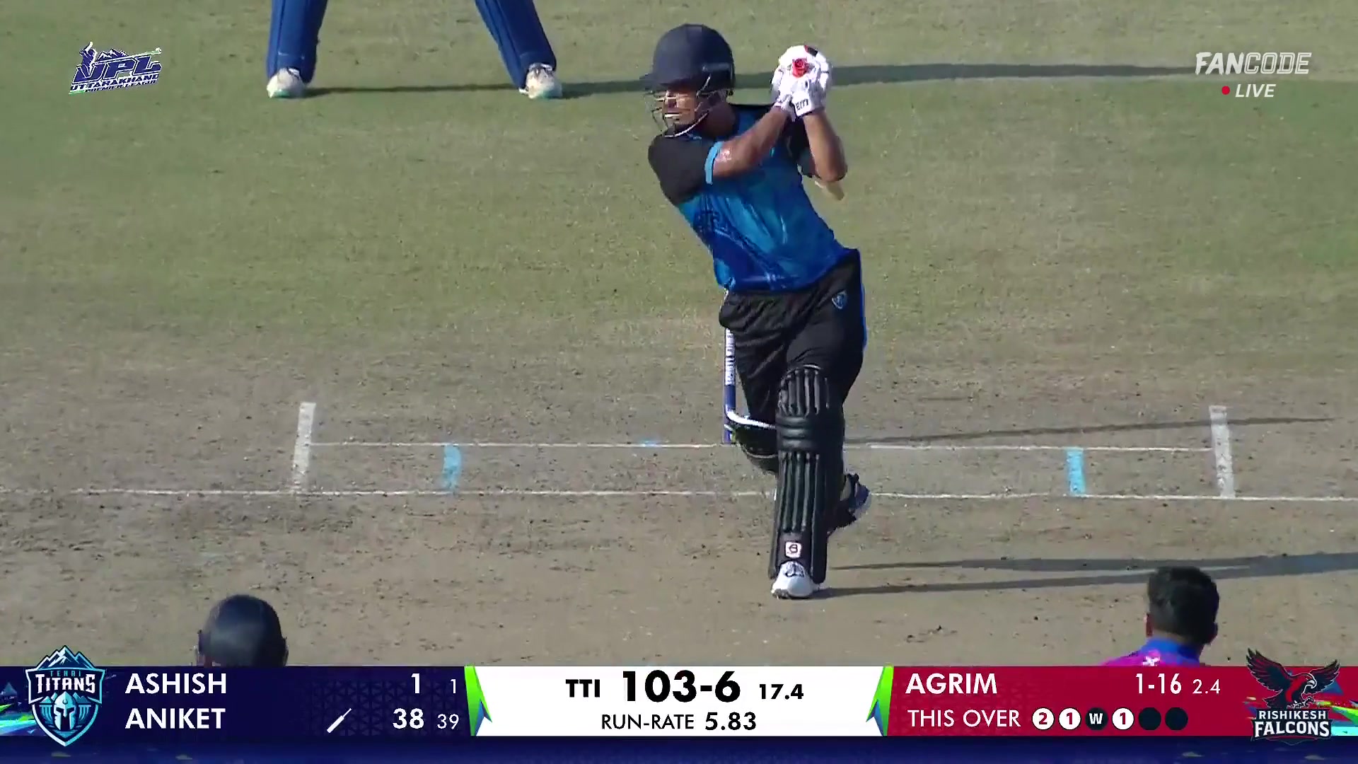 Wicket! Thick Outside Edge And Caught In Short Third Man Region, Agrim ...