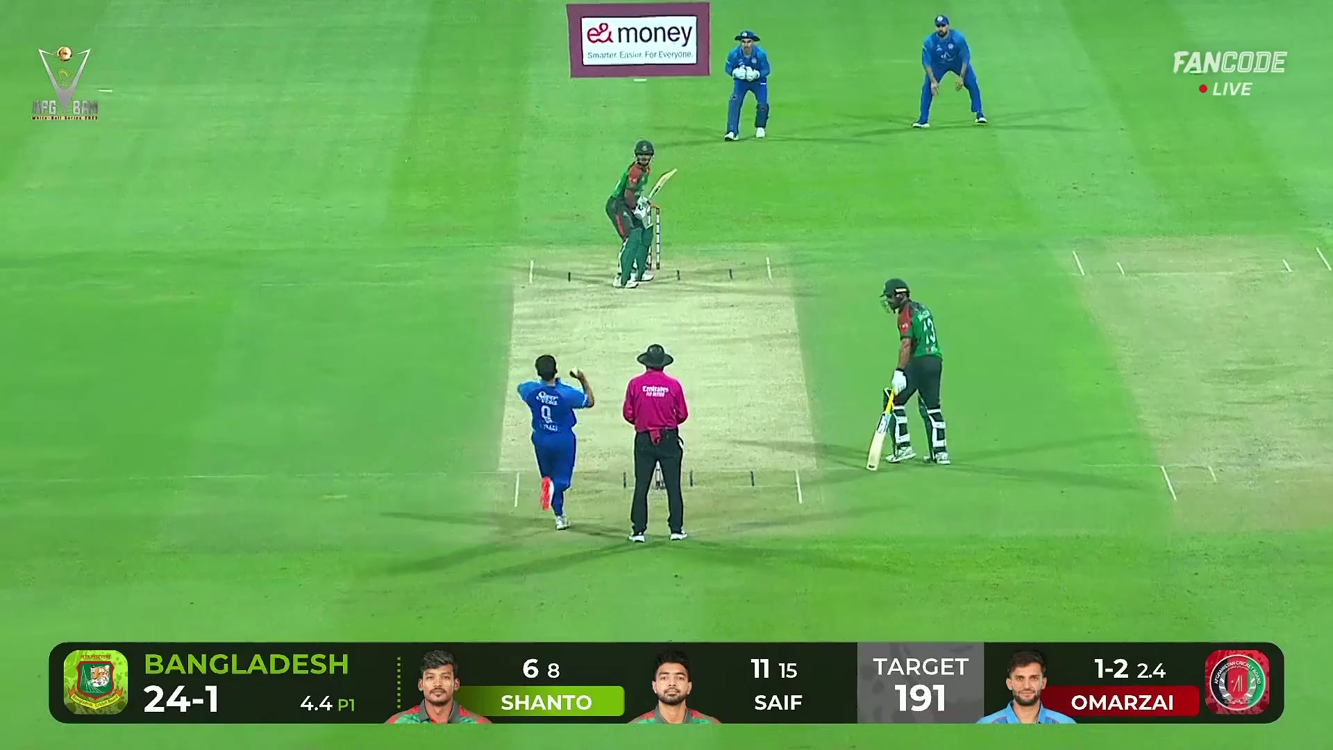 Wicket! A Big Miscommunication Leads To A Run Out, Shanto Departs