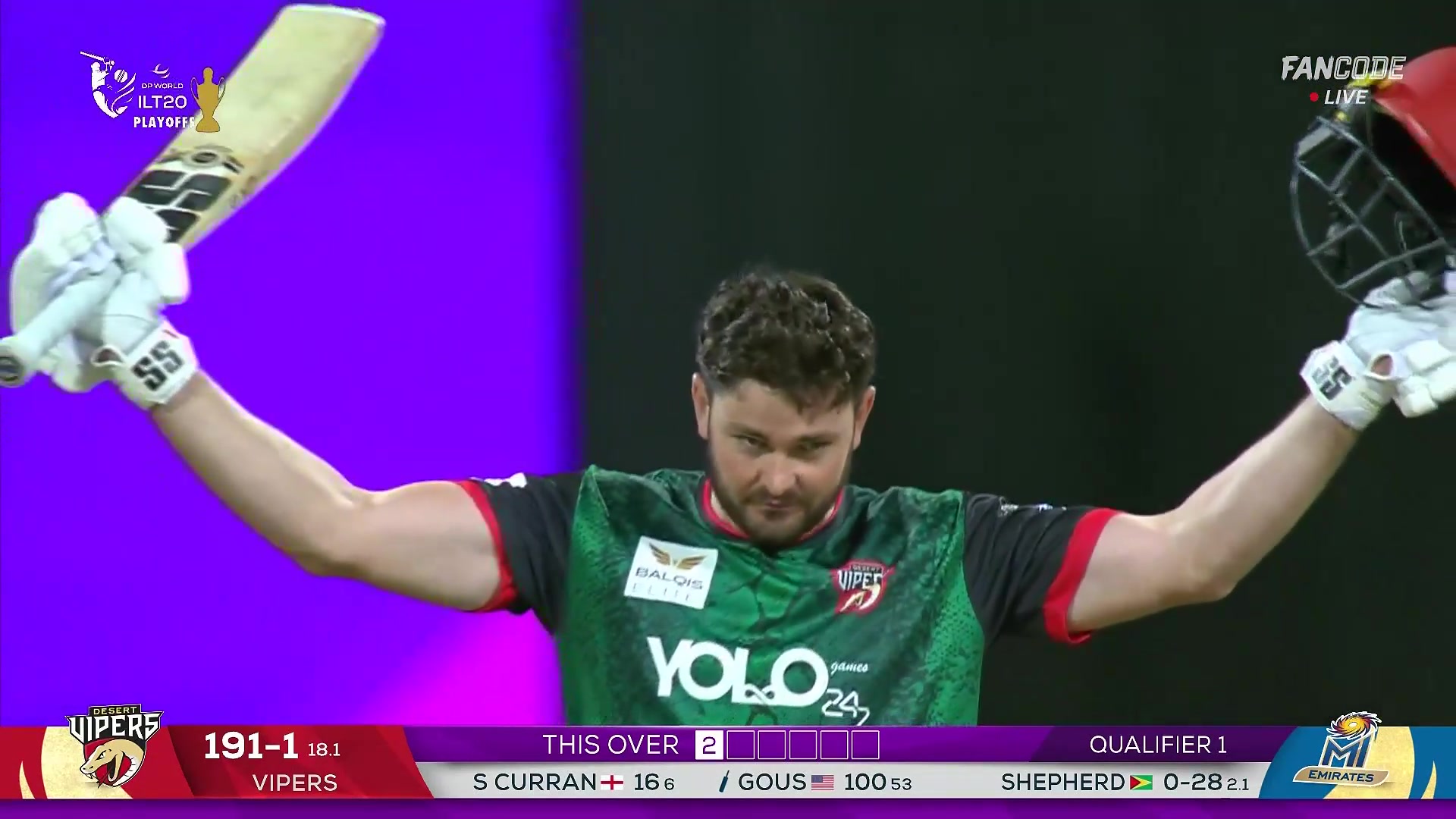 Hundred! Andries Gous Delivers On Big Stage With Scintillating Three ...