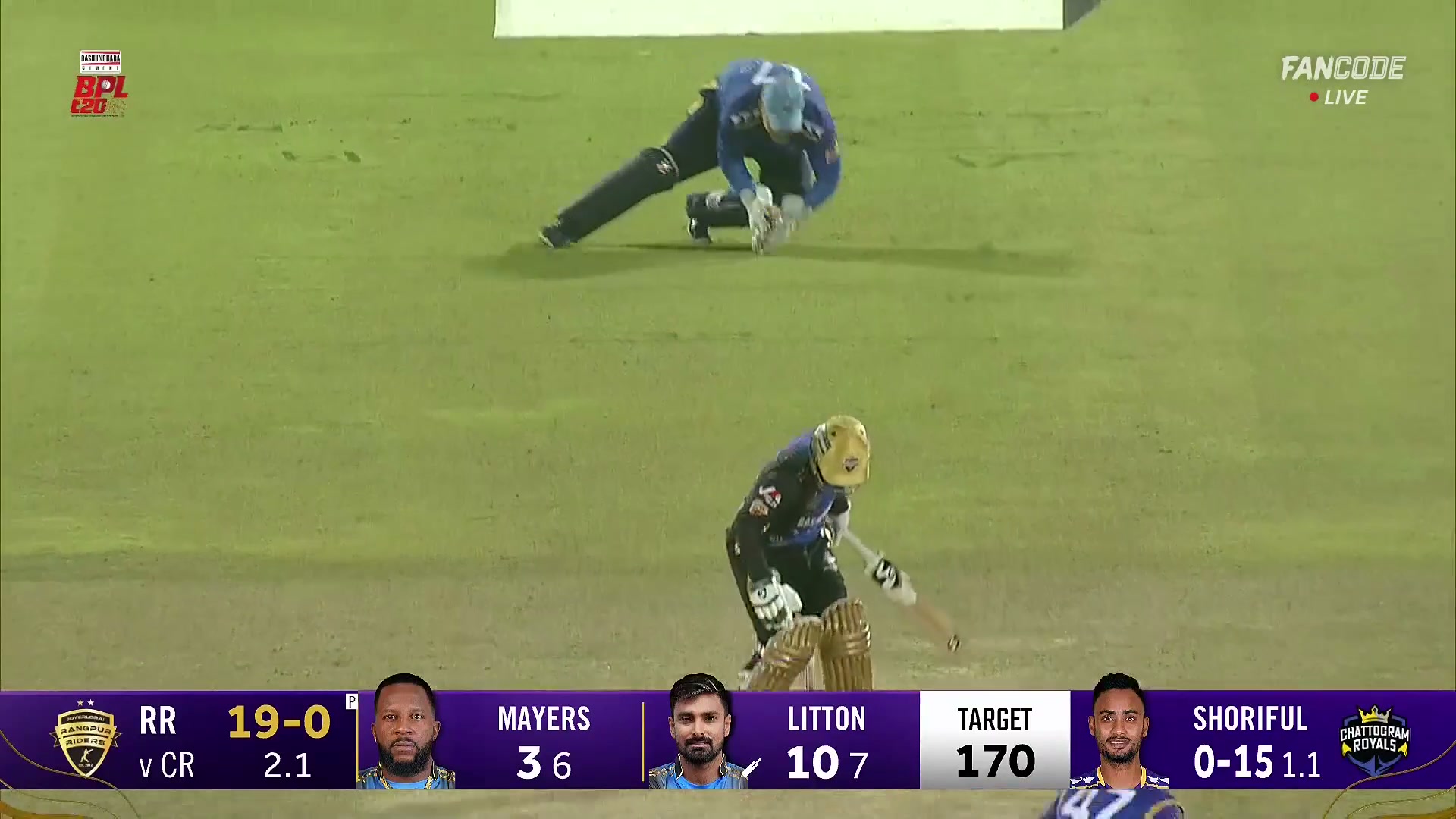 Wicket! Litton Das Gets An Outside Edge Caught By Adam Rossington ...