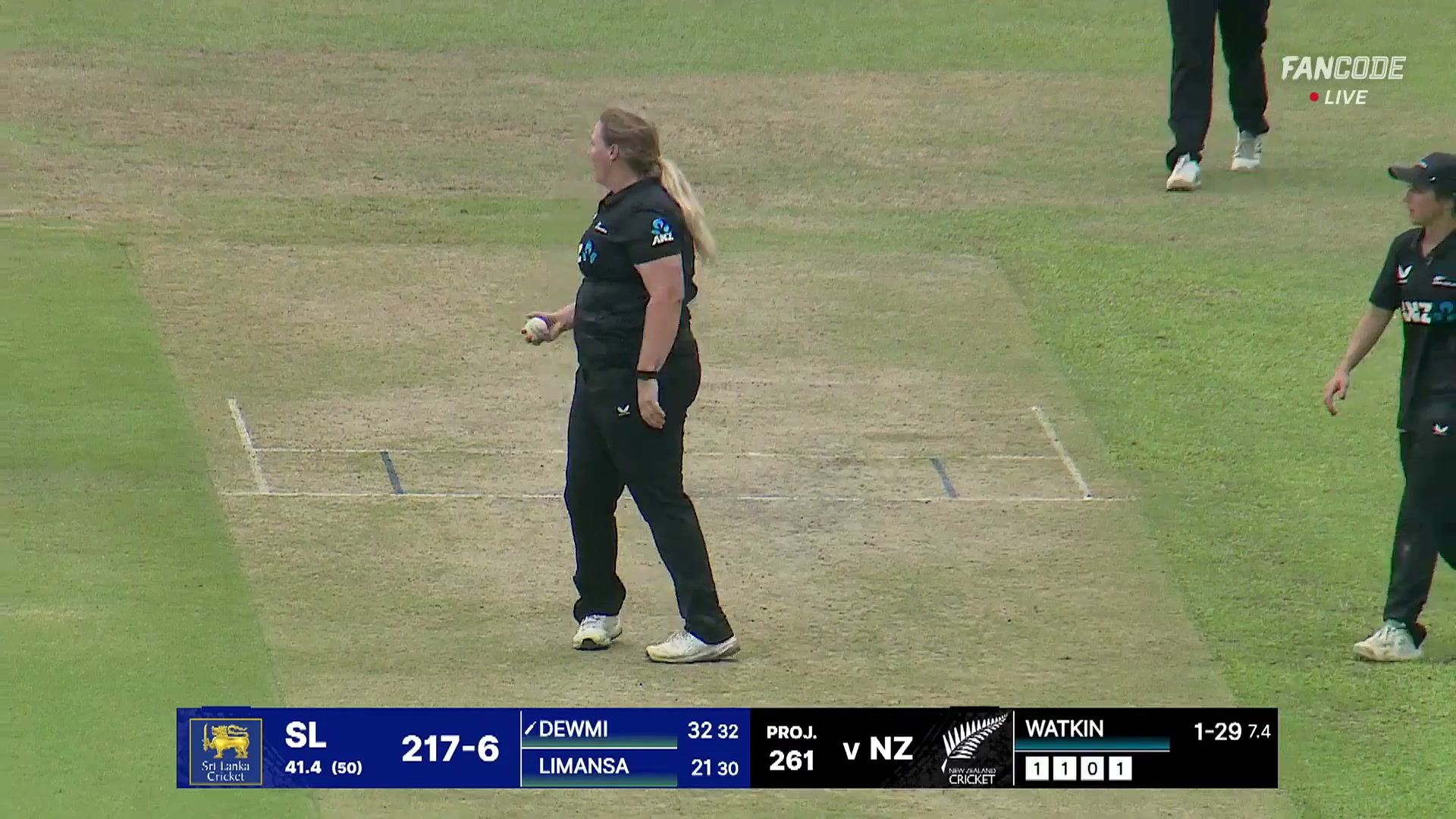 Wicket! Jesse Watkin Strikes As Dewmi Vihanga Is Caught On The Follow ...