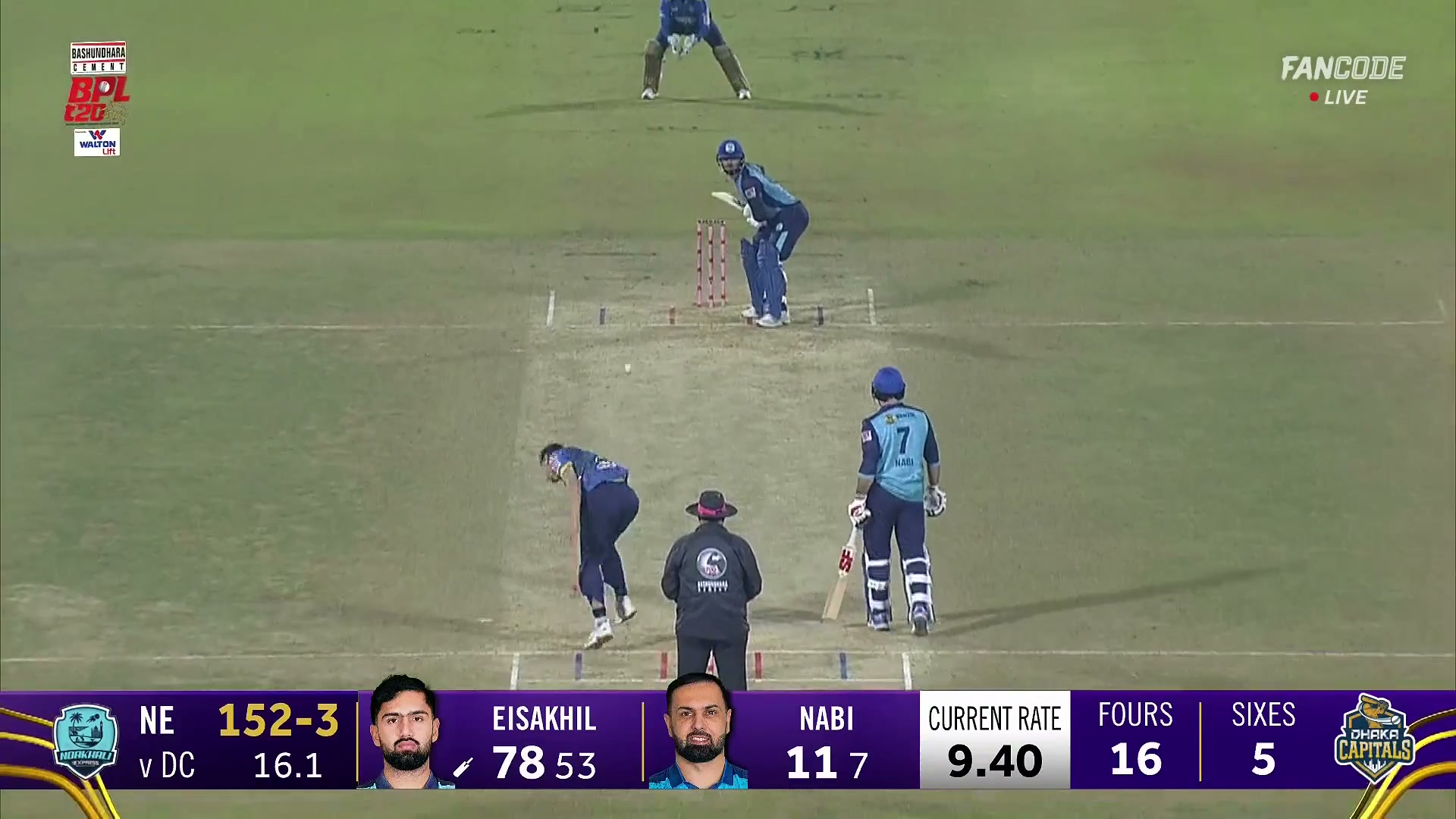 Six! Straight And Clean Hassan Eisakhil Hits A Biggie