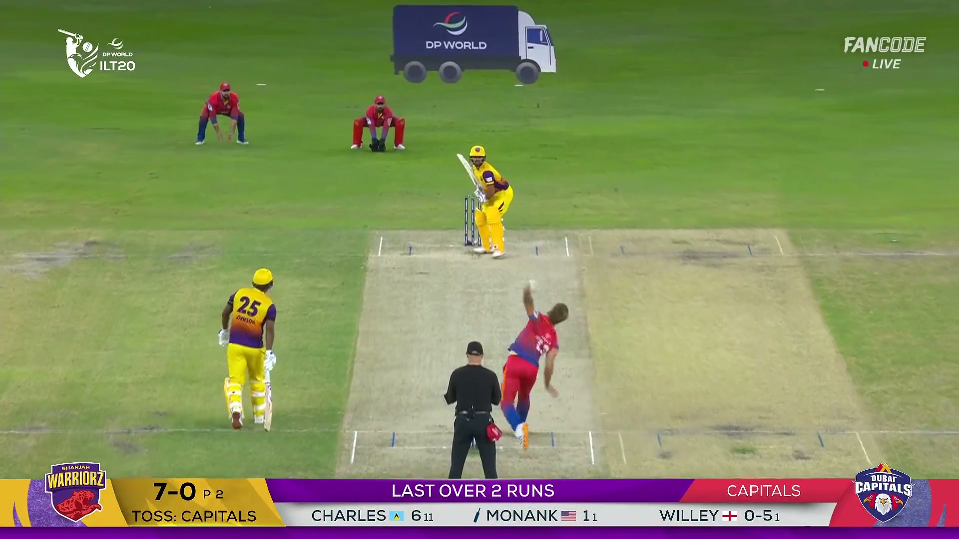Six! Monank Patel Flicks A Magnificent Maximum Over Square Leg