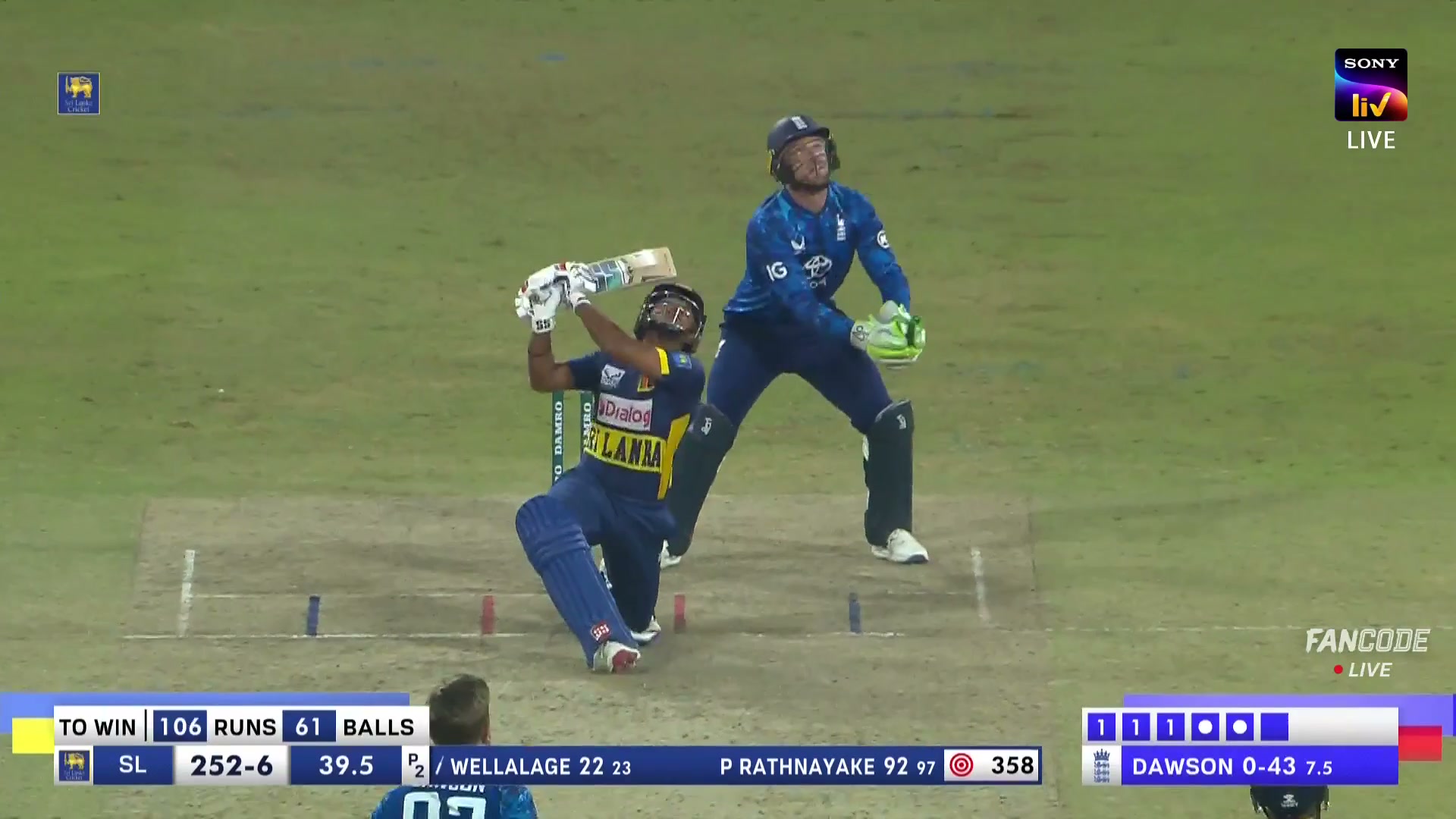 Wicket! Dunith Wellalage Chips In The Air And Gets Caught By Will Jacks