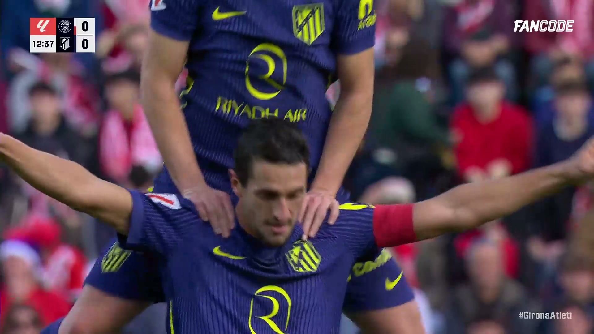 Goal! Koke Unleashes A Stunning Long Range Strike Into The Top Corner