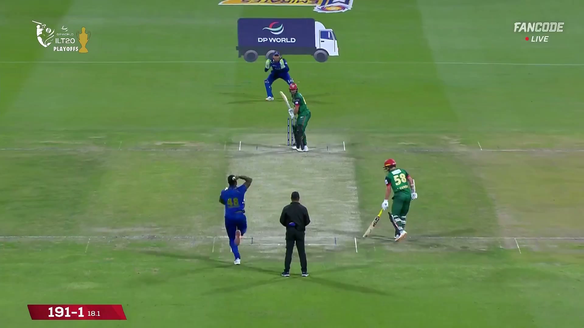 Six! Andries Gous Clears Front Leg And Smashes Slot Ball Over Long On Fence