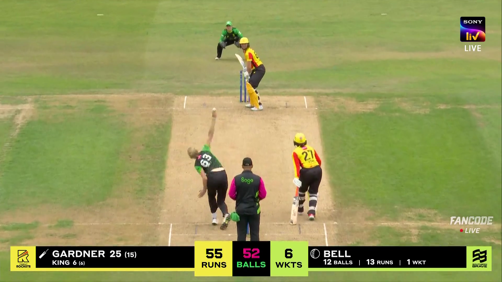 Wicket! Lauren Bell Castles Ashleigh Gardner To Claim Historic 50th ...