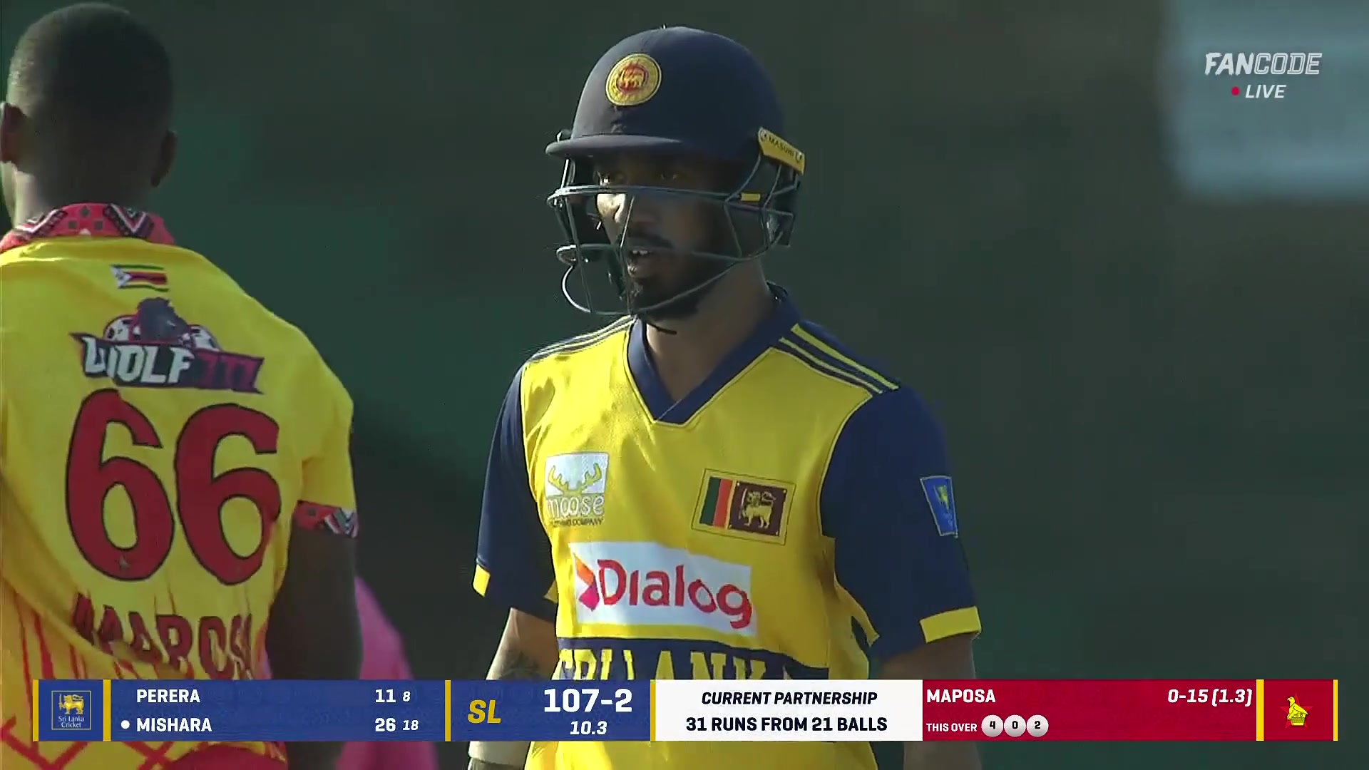 Six! Kamil Mishara Cuts It Through Deep Point For A Maximum