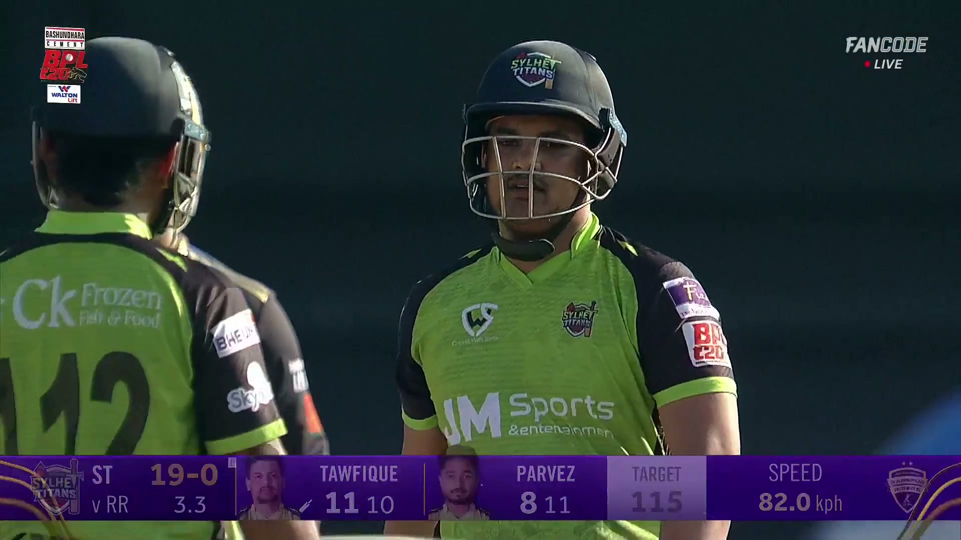 Six! Tawfique Khan Goes Deep Into Crease And Sends Ball Soaring Over ...