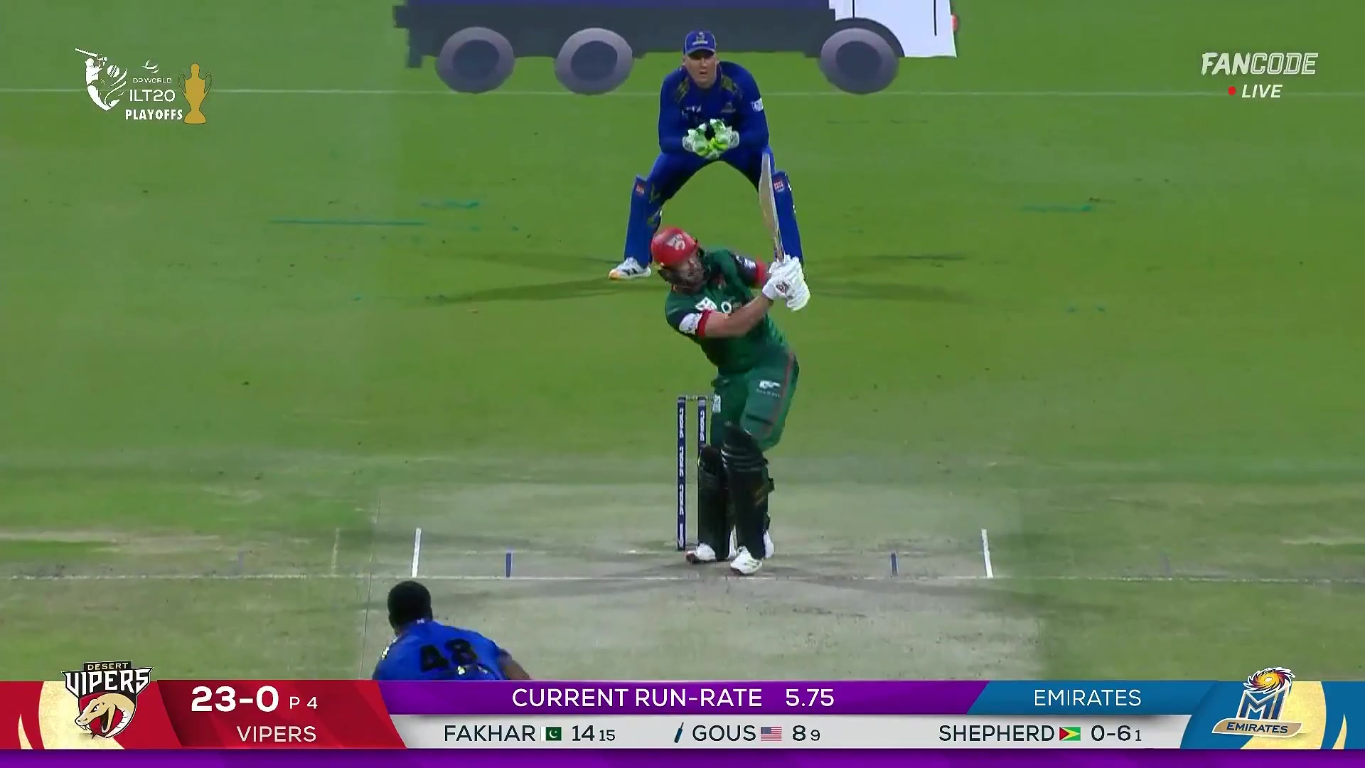 Six! Andries Gous Picks Length Early And Launches Powerful Pull Over ...