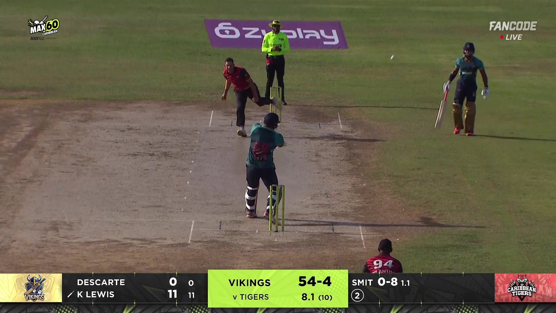 Six! Kennar Lewis Lofts It Over Covers For A Maximum