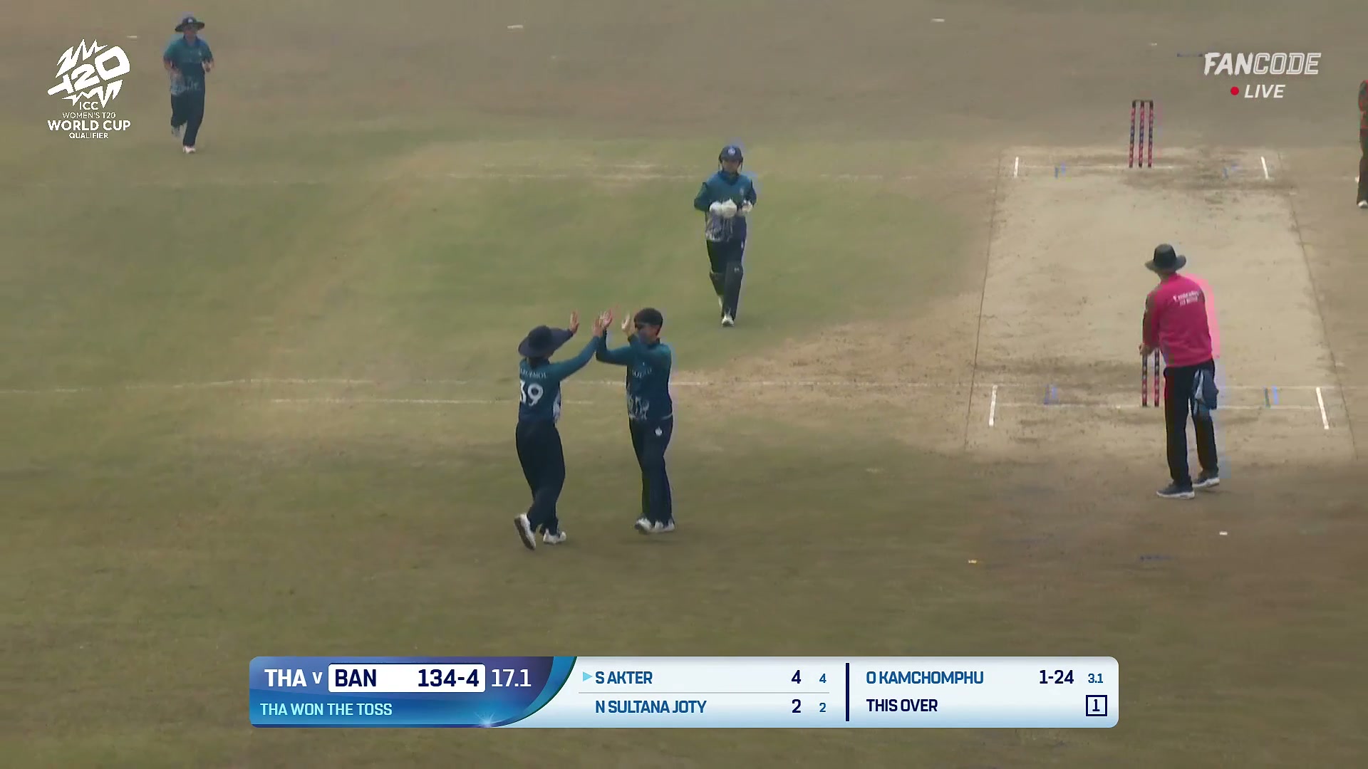 Wicket! Shorna Akter Gets An Outside Edge And Straight To The Keeper