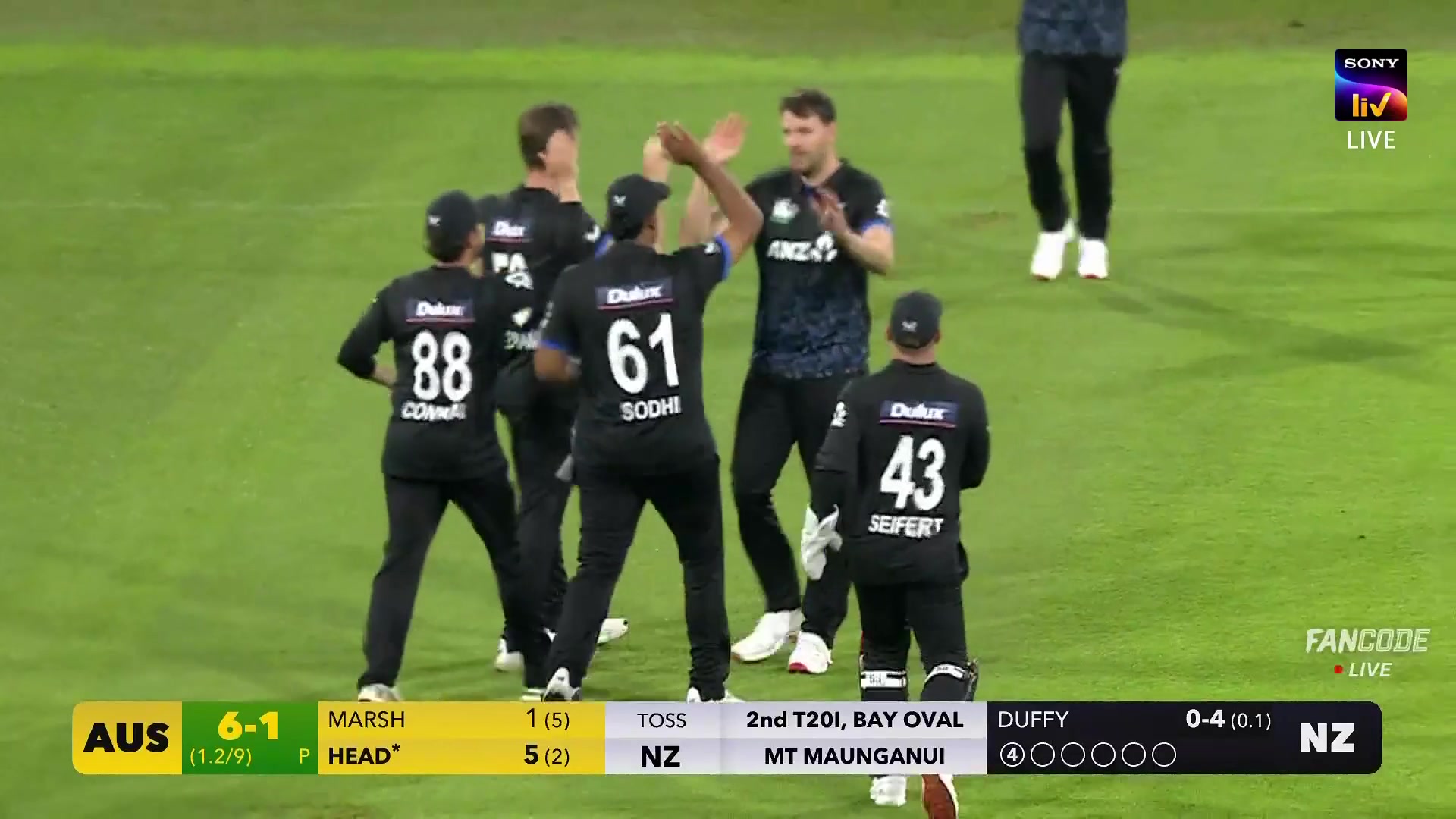 Wicket! Jacob Duffy Draws The First Blood, Travis Head Slices To Devon ...