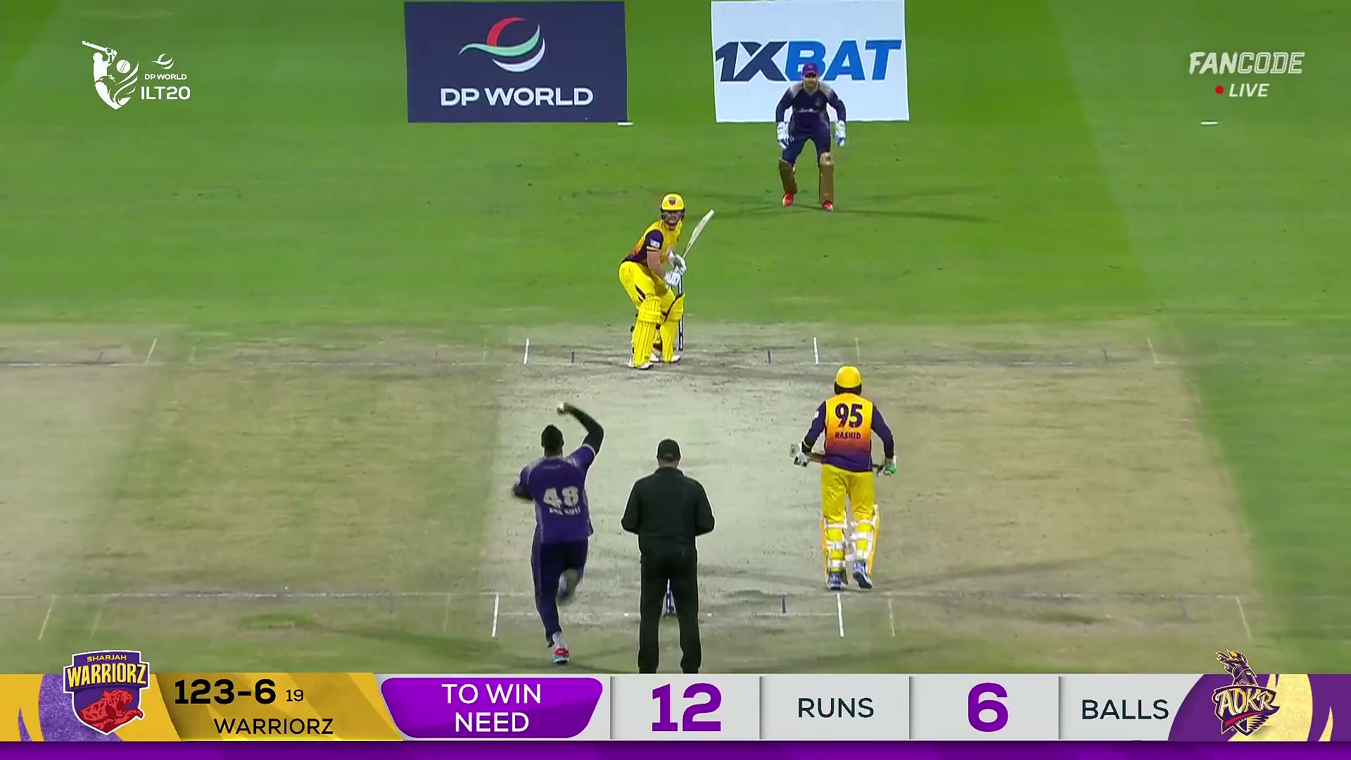 Four! James Rew Moves Left And Paddles It Neatly Over Short Fine Leg