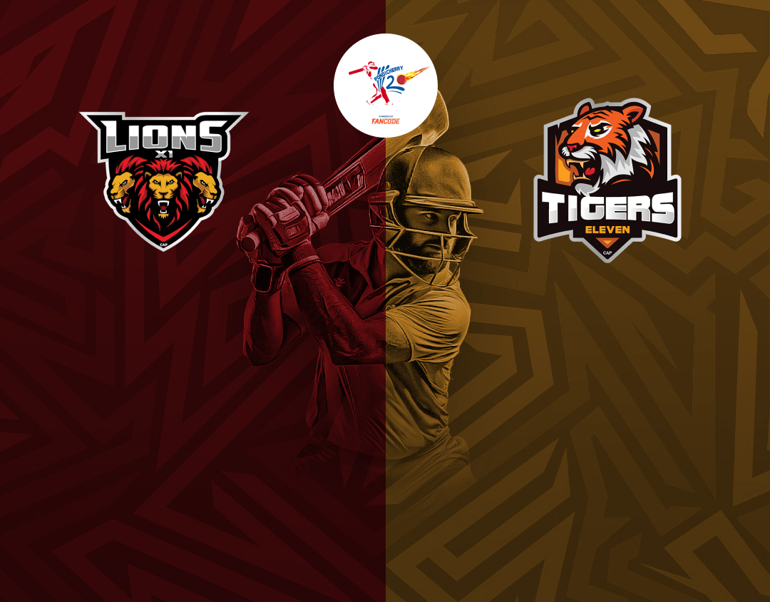 LIO vs TIG: Tigers XI beat Lions XI by 2 wickets. Watch Videos ...
