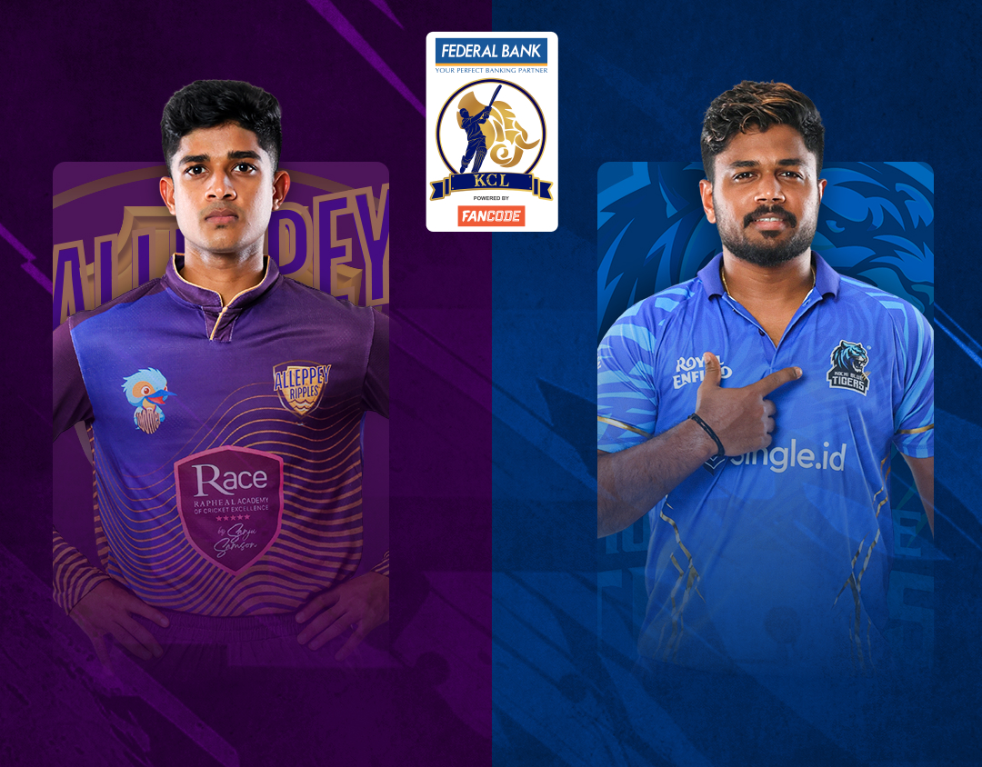 AP vs KBT: Kochi Blue Tigers beat Alleppey Ripples by 3 wickets. Watch Videos, Highlights and Stats